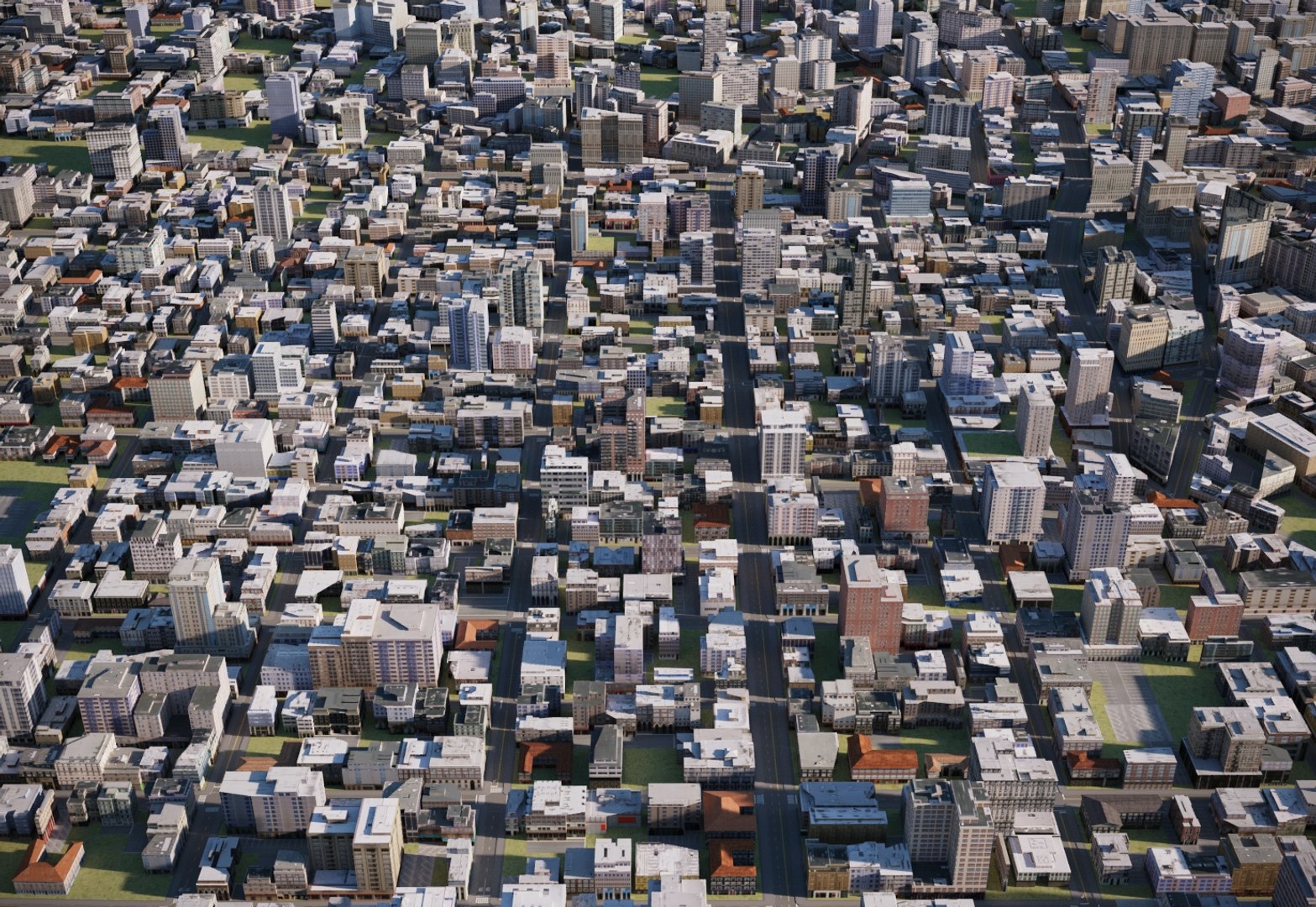 City Model - TurboSquid 1620549