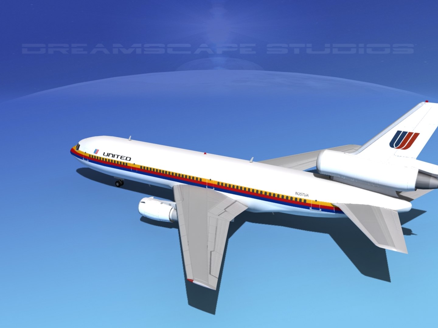 3d Model Douglas Dc-10
