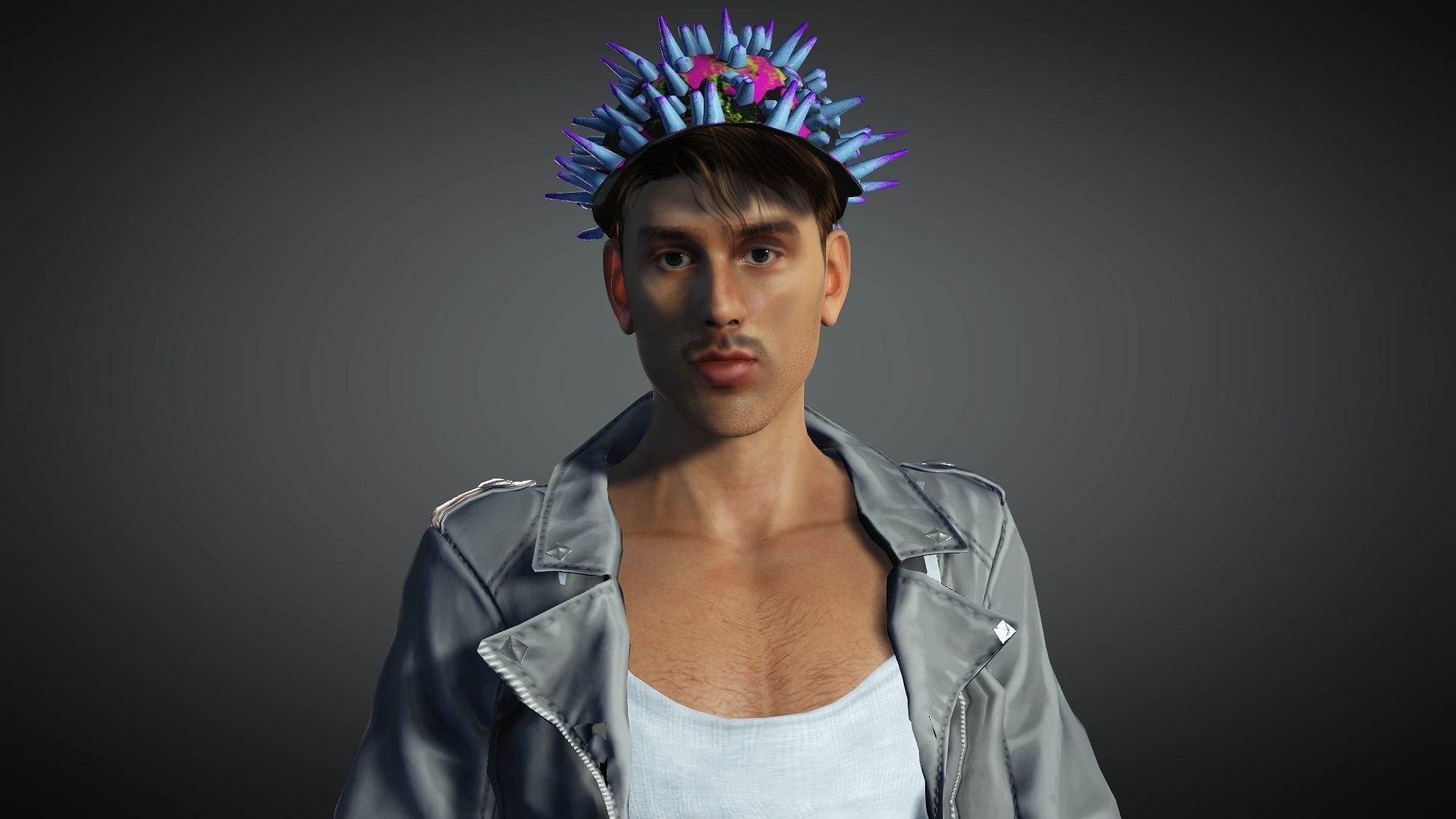 Character - City Rocker Avatar - Rigged And Blendshapes Model ...