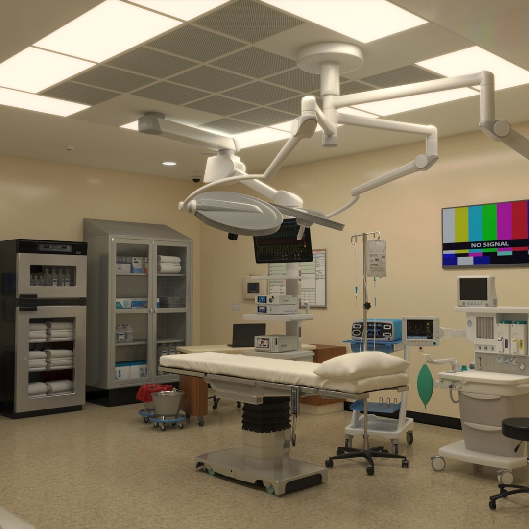 3D Operating Room - TurboSquid 1878486