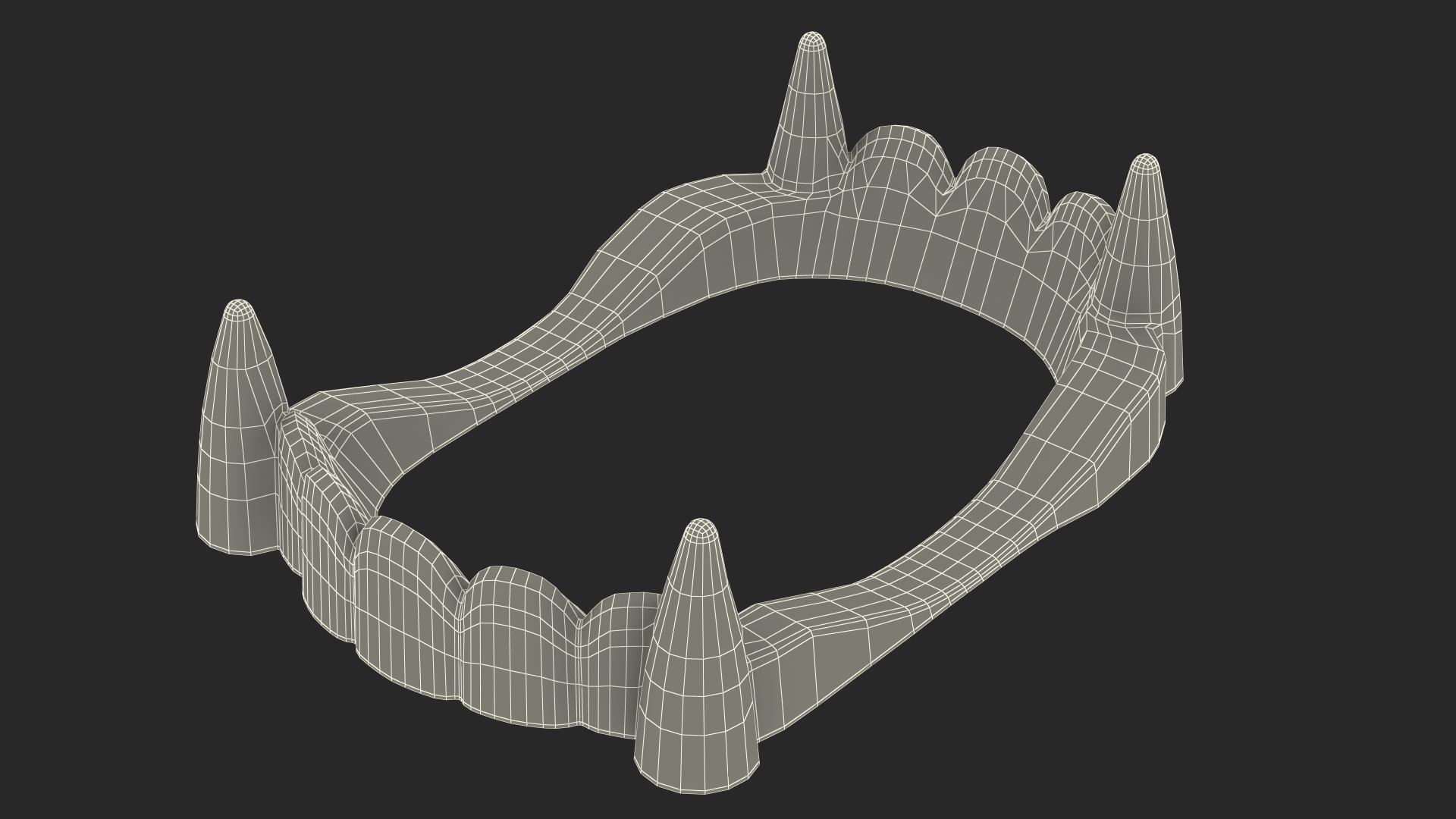 Plastic Vampire Teeth Black Rigged For Maya 3D Model - TurboSquid 1809427