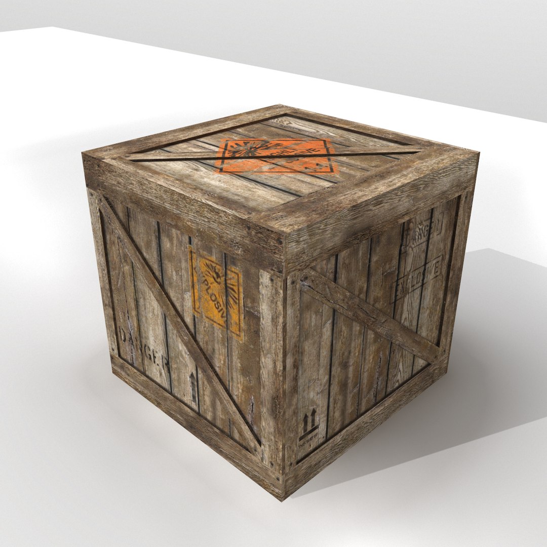 Crates Explosive 3D Model - TurboSquid 1269947