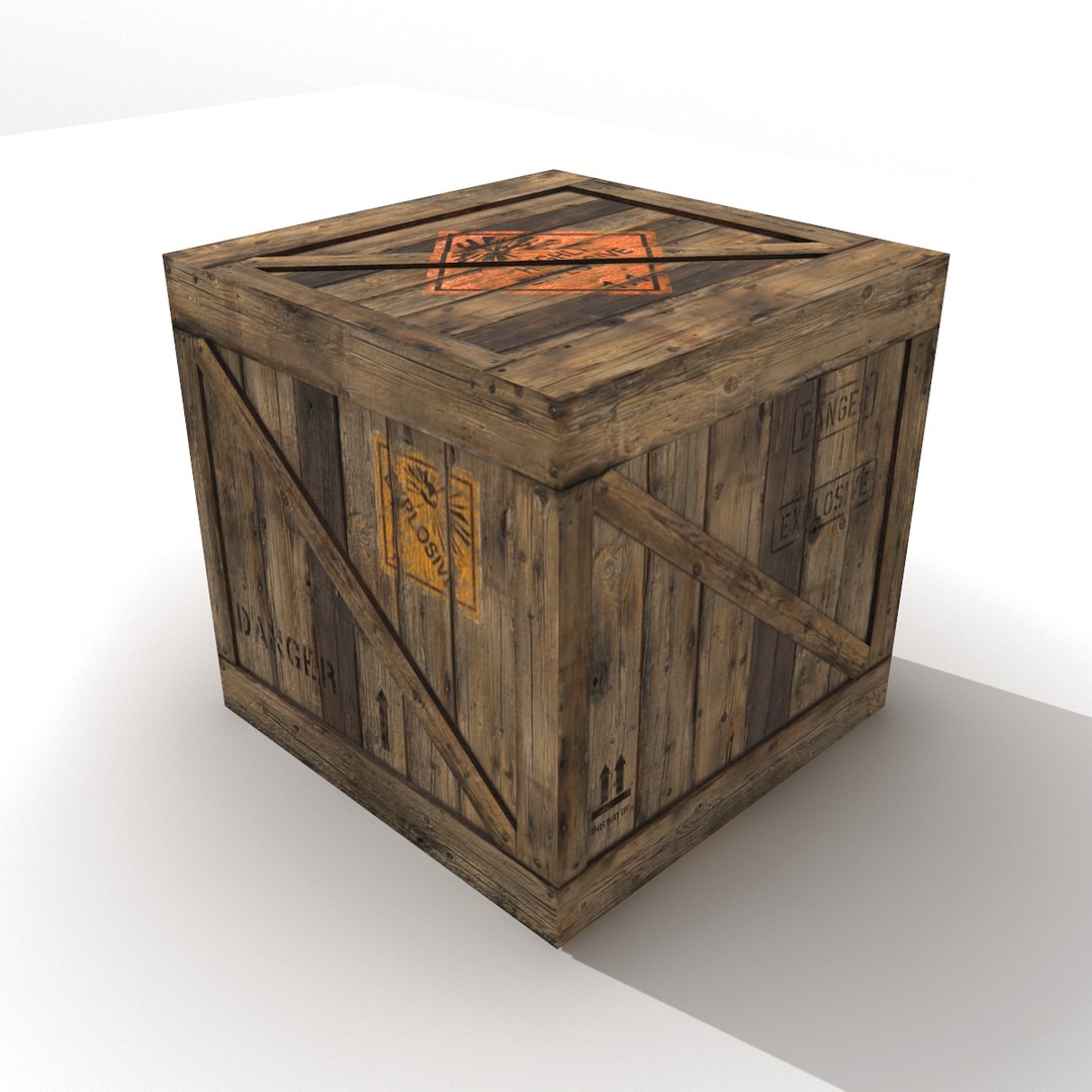 Crates Explosive 3D Model - TurboSquid 1269947