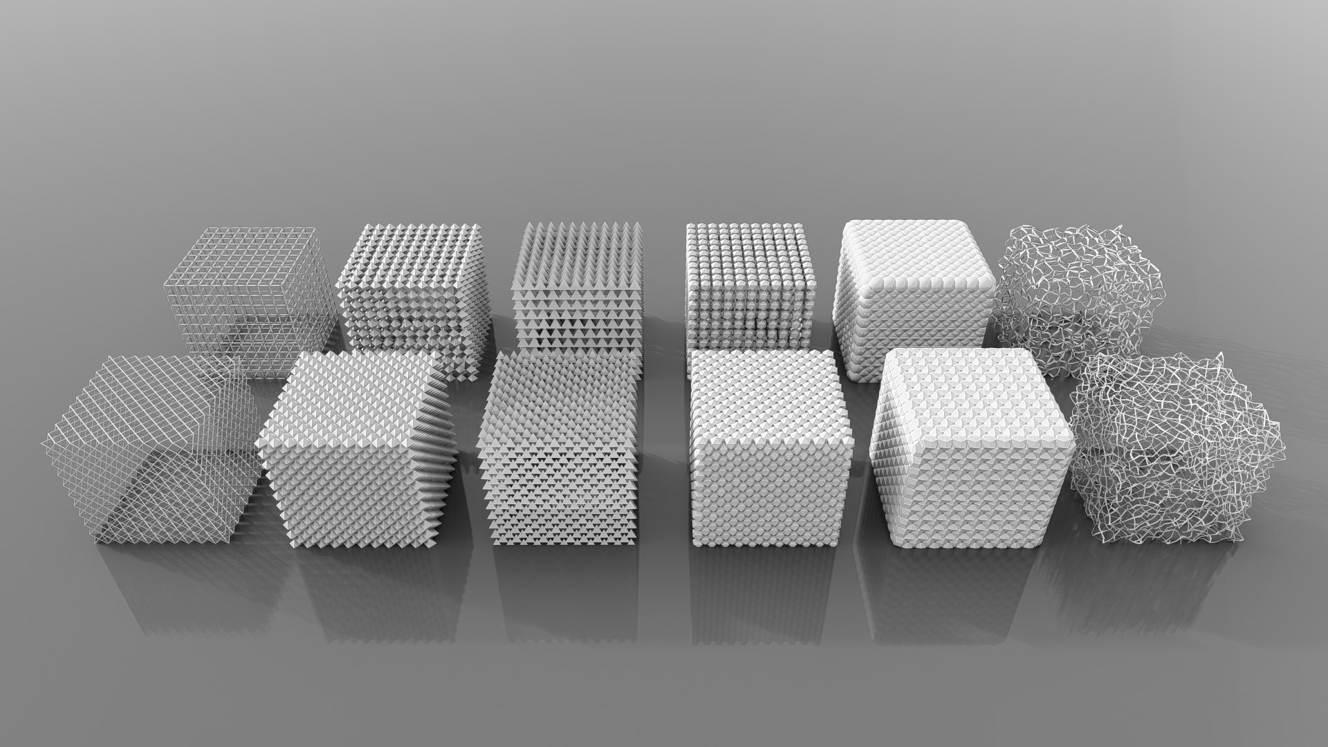 3D Model Various Shape Cubes Pack - TurboSquid 1779695