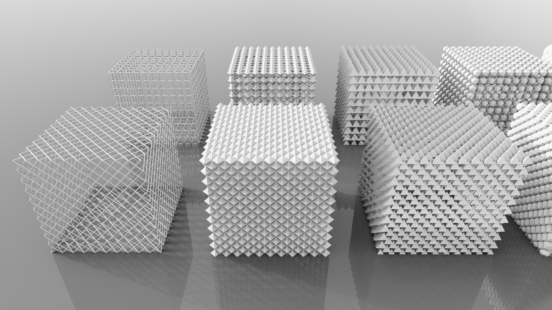 3D Model Various Shape Cubes Pack - TurboSquid 1779695