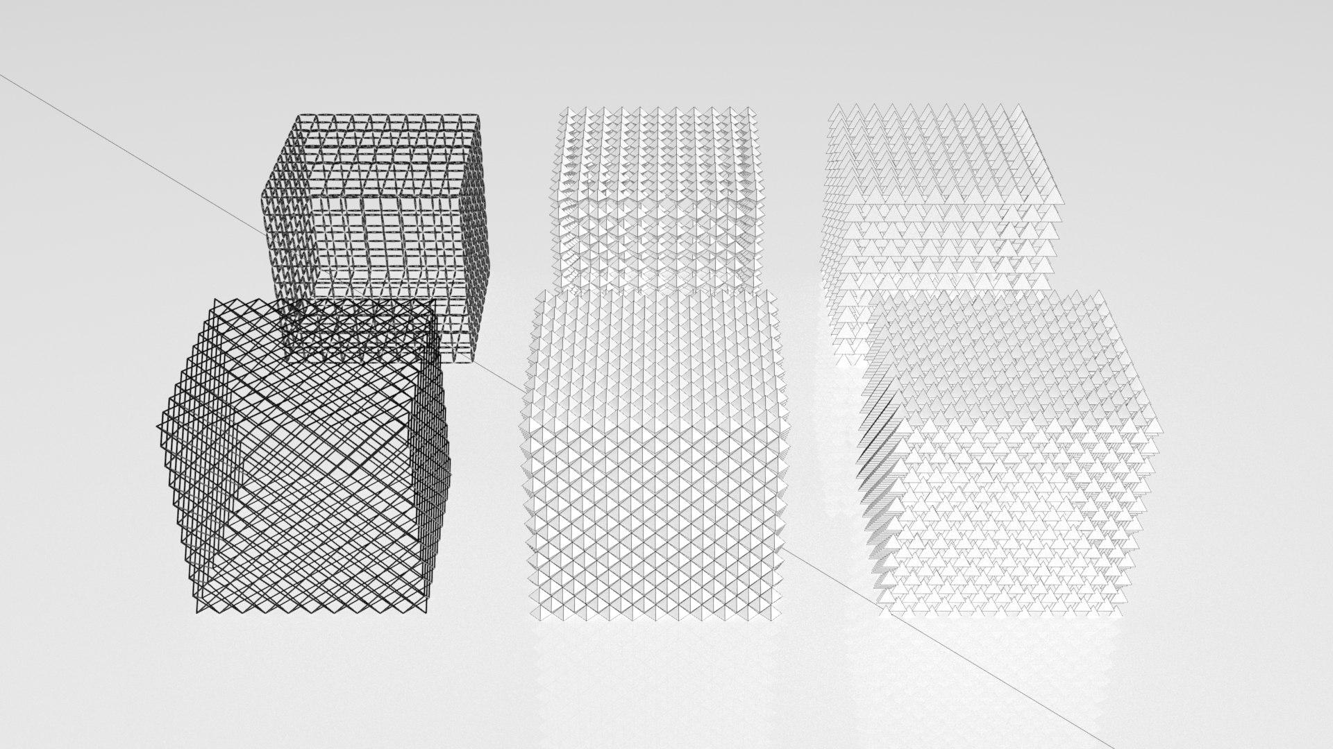 3D Model Various Shape Cubes Pack - TurboSquid 1779695