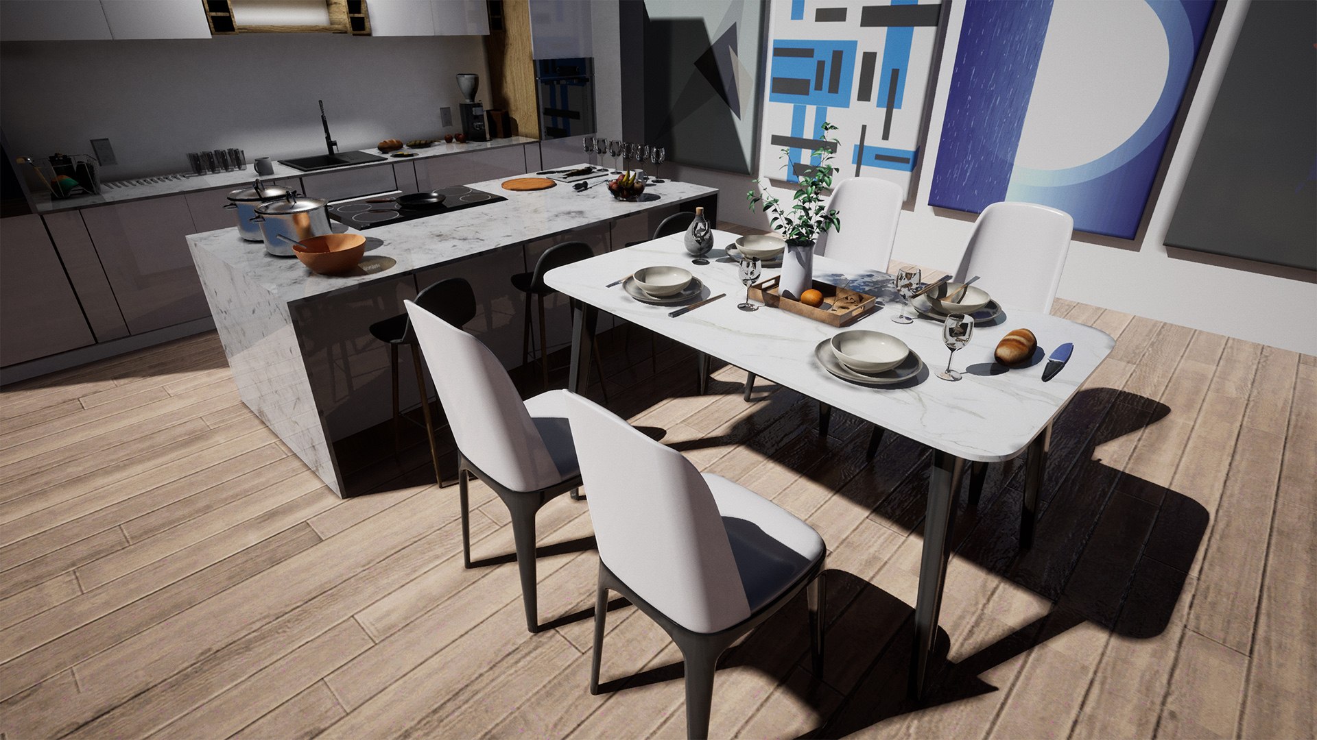 3D Model Kitchen Prop Package - TurboSquid 1984584