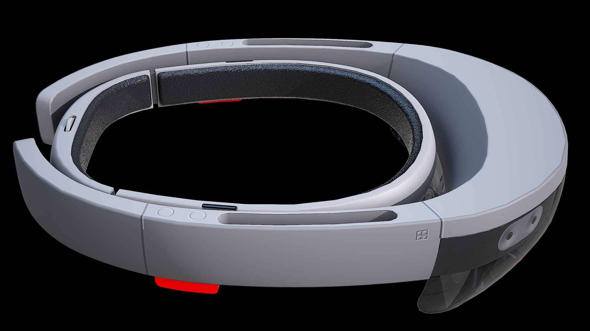 3D Model Microsoft Hololens PBR - TurboSquid 2033472