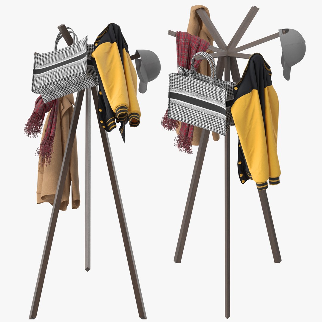 ROKUMARU COAT HANGER 3D Model - TurboSquid 2299013
