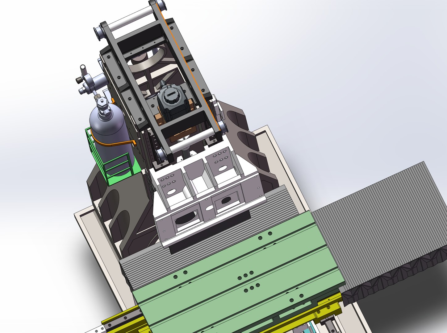 3D Vertical Milling Machine - TurboSquid 1791360