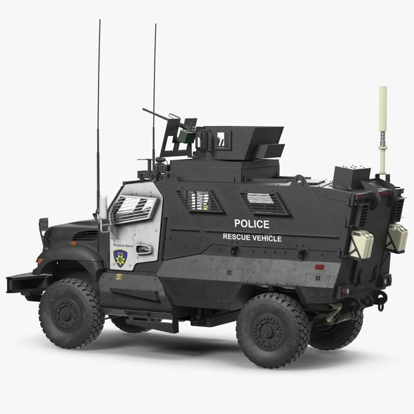 maxxpro mrap 3d model