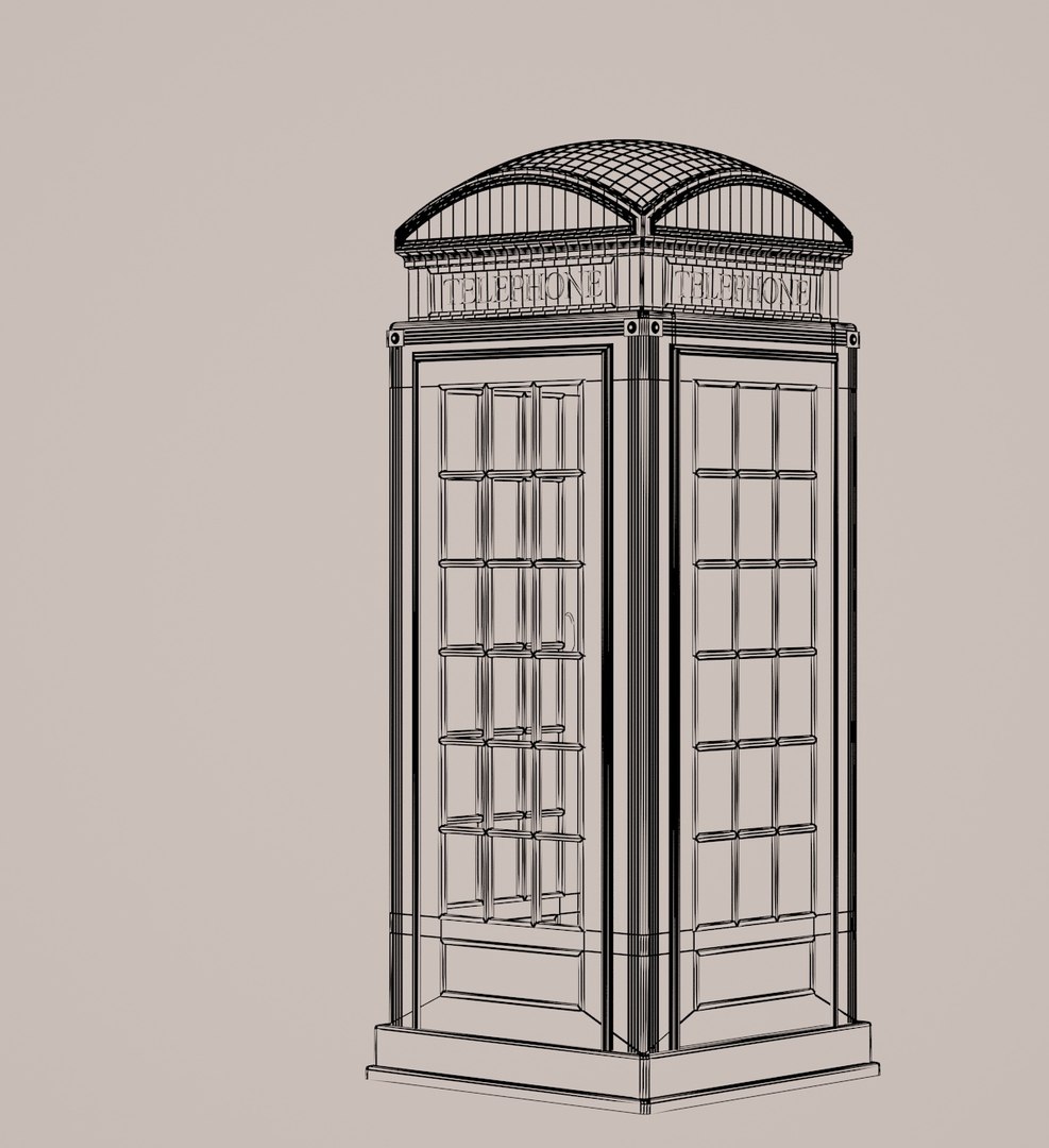 Telephone Phone 3d Max