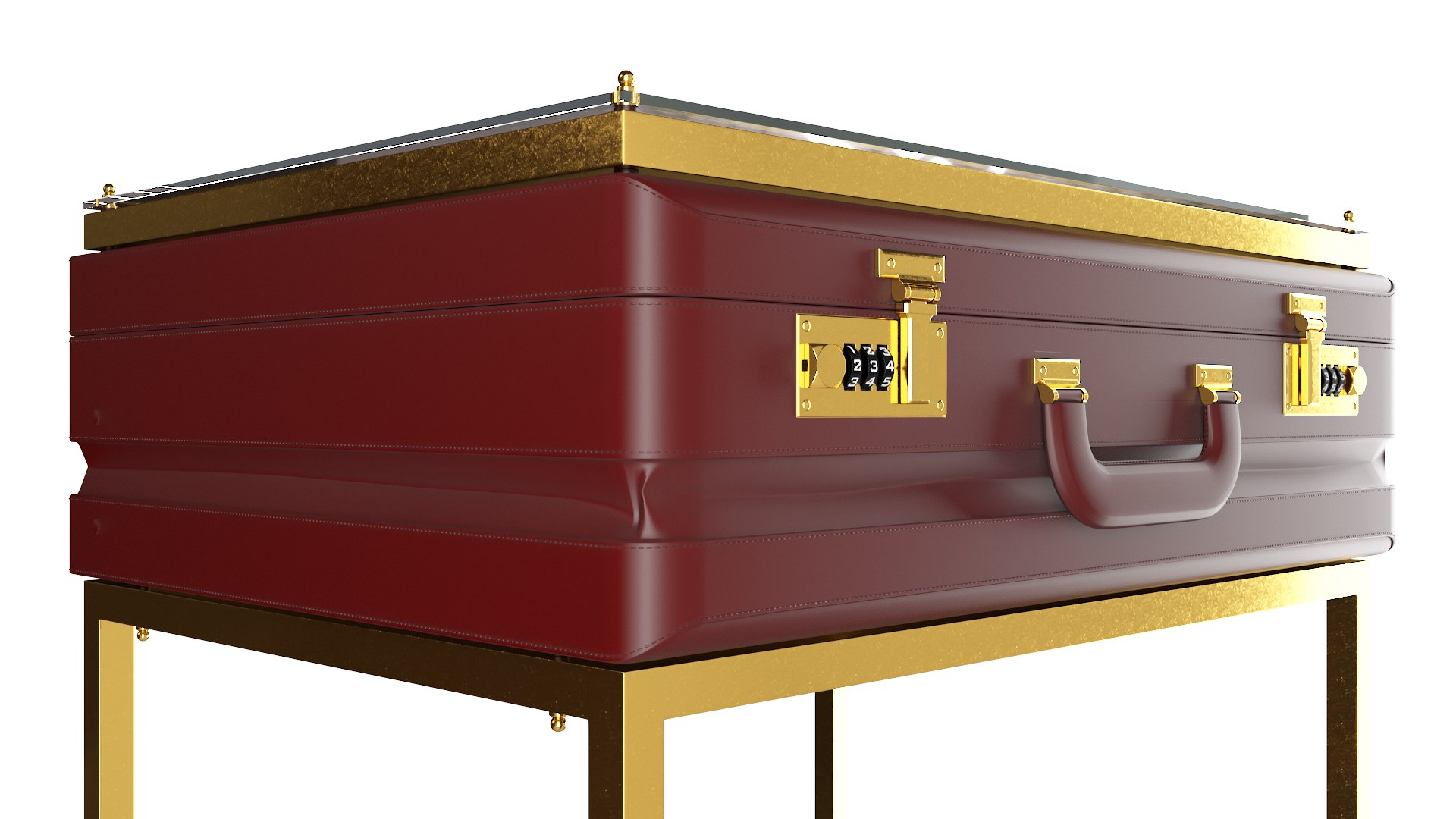 3D BRIEFCASE COFFEE TABLE - TurboSquid 1839571