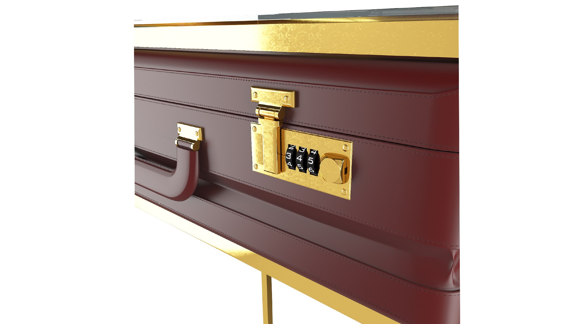 3D BRIEFCASE COFFEE TABLE - TurboSquid 1839571