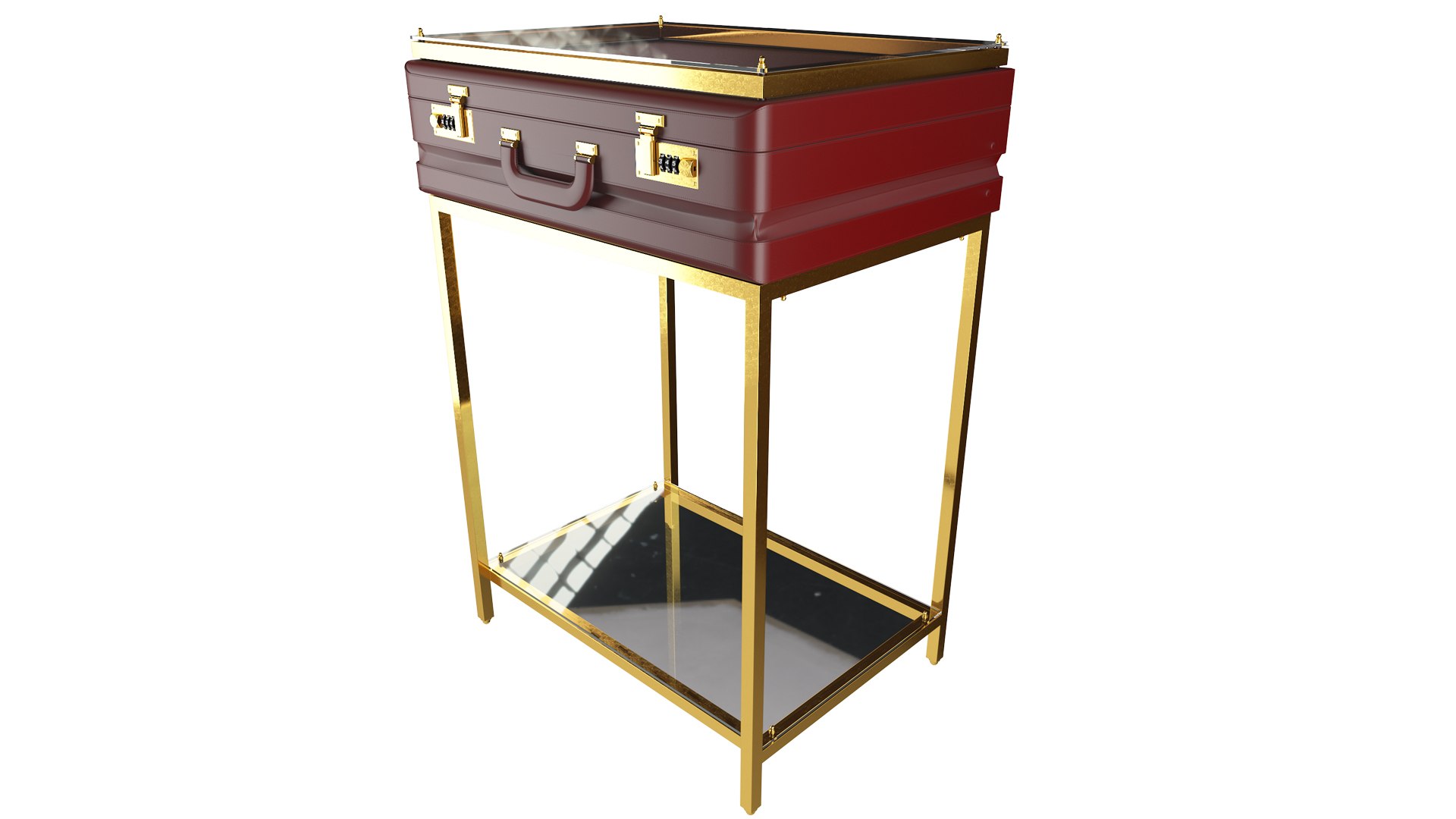 3D BRIEFCASE COFFEE TABLE - TurboSquid 1839571