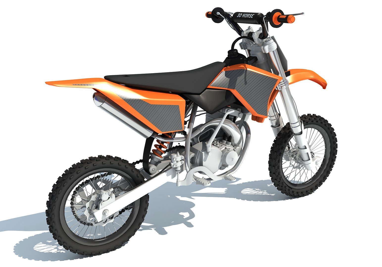 Motocross Bike 3D Model - TurboSquid 1247026