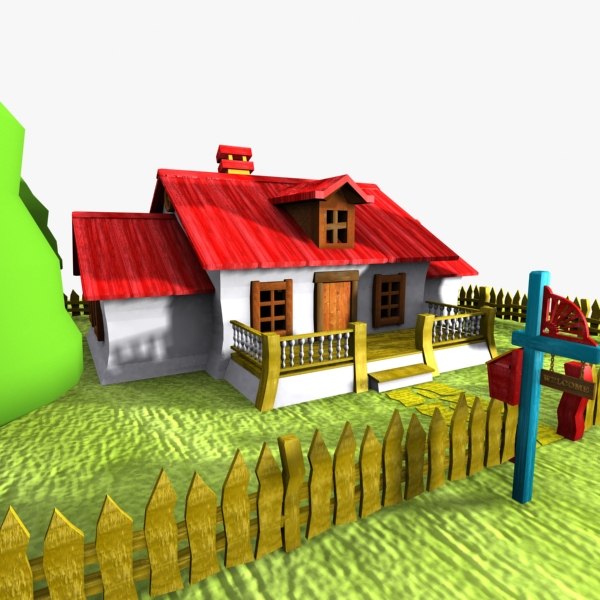 max cartoon house toon