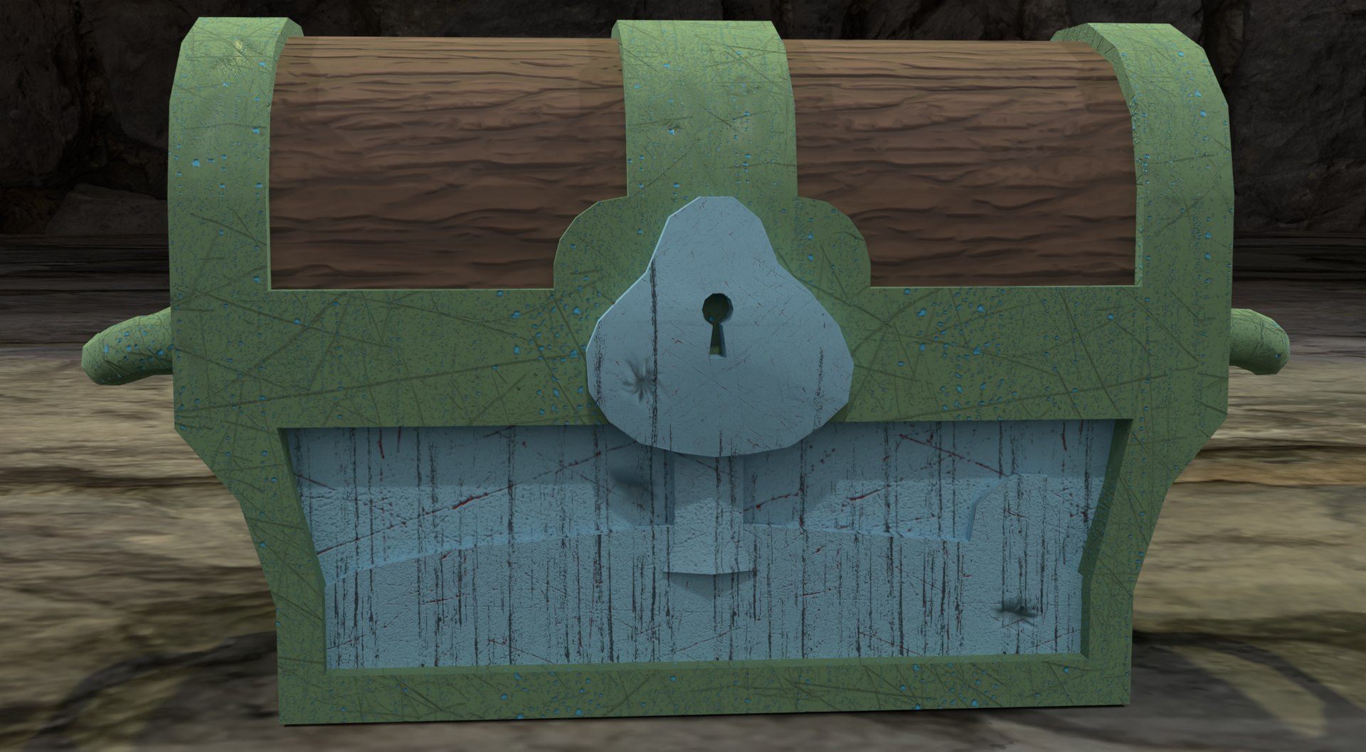 Chests Box Low-poly 3D Model - TurboSquid 1950634