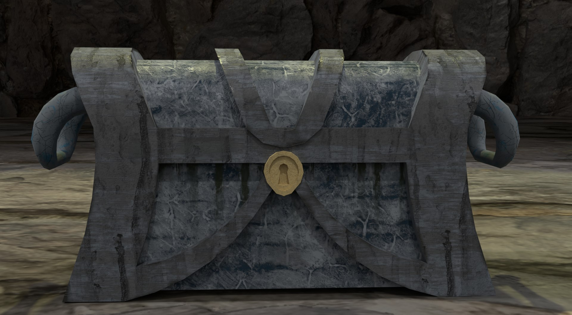 Chests Box Low-poly 3D Model - TurboSquid 1950634