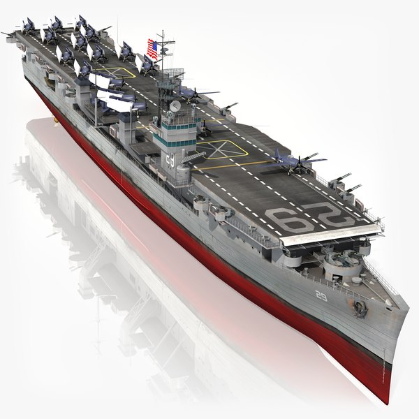 USS Bataan CVL-29AVT-4 Modelo 3D - TurboSquid 2093861