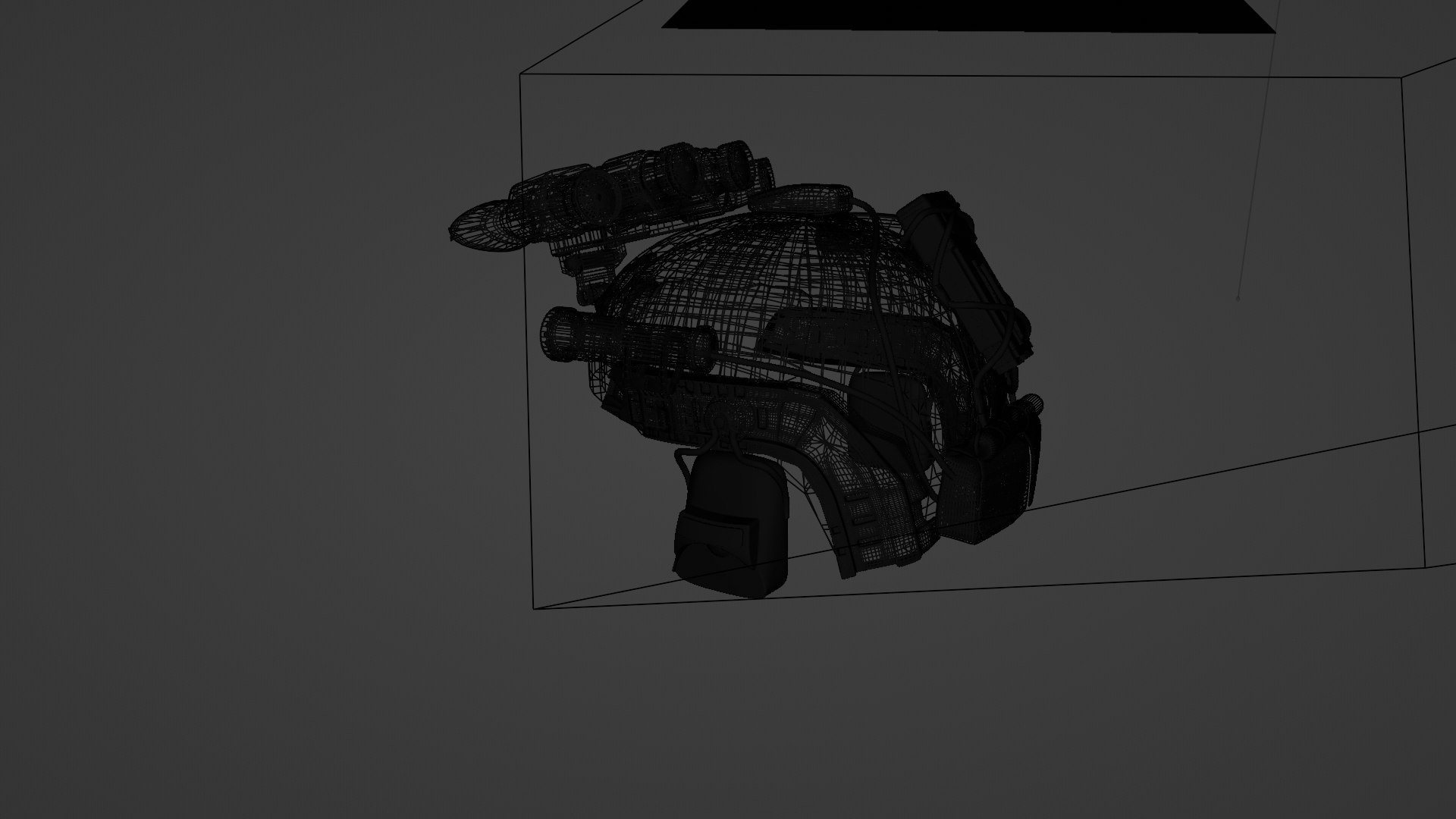 3D military helmet with nignt vision nods model - TurboSquid 2129471