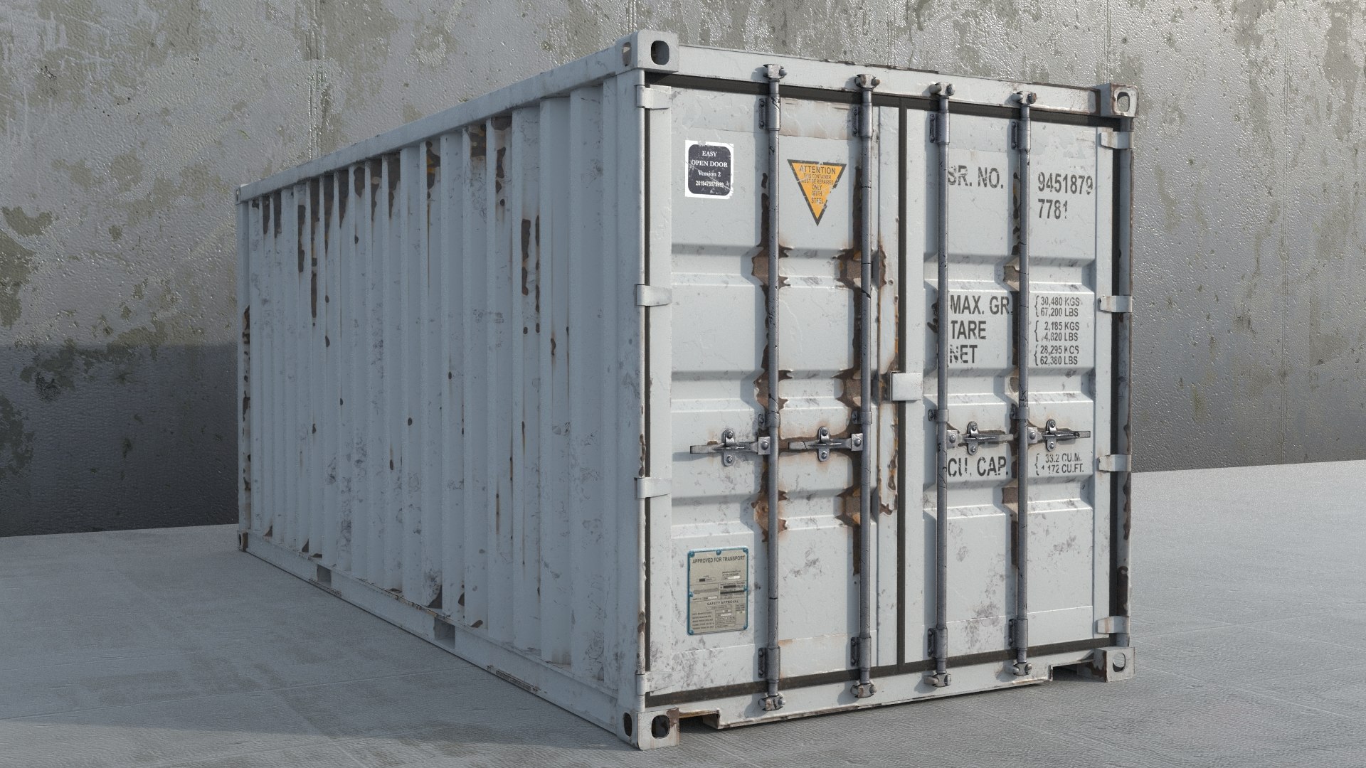 3 Cargo Containers UHD 3D model - TurboSquid 2060082