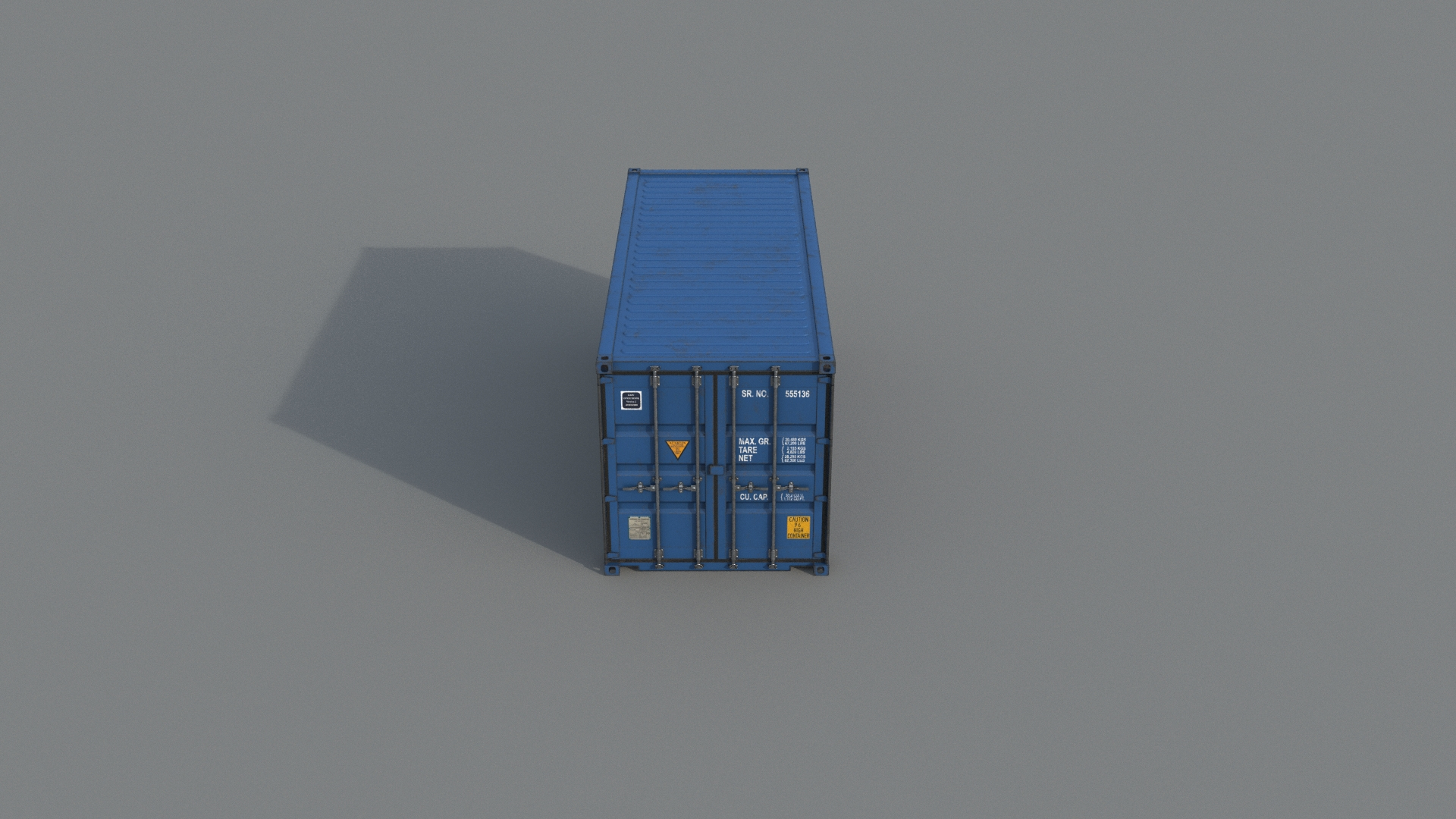 3 Cargo Containers UHD 3D model - TurboSquid 2060082