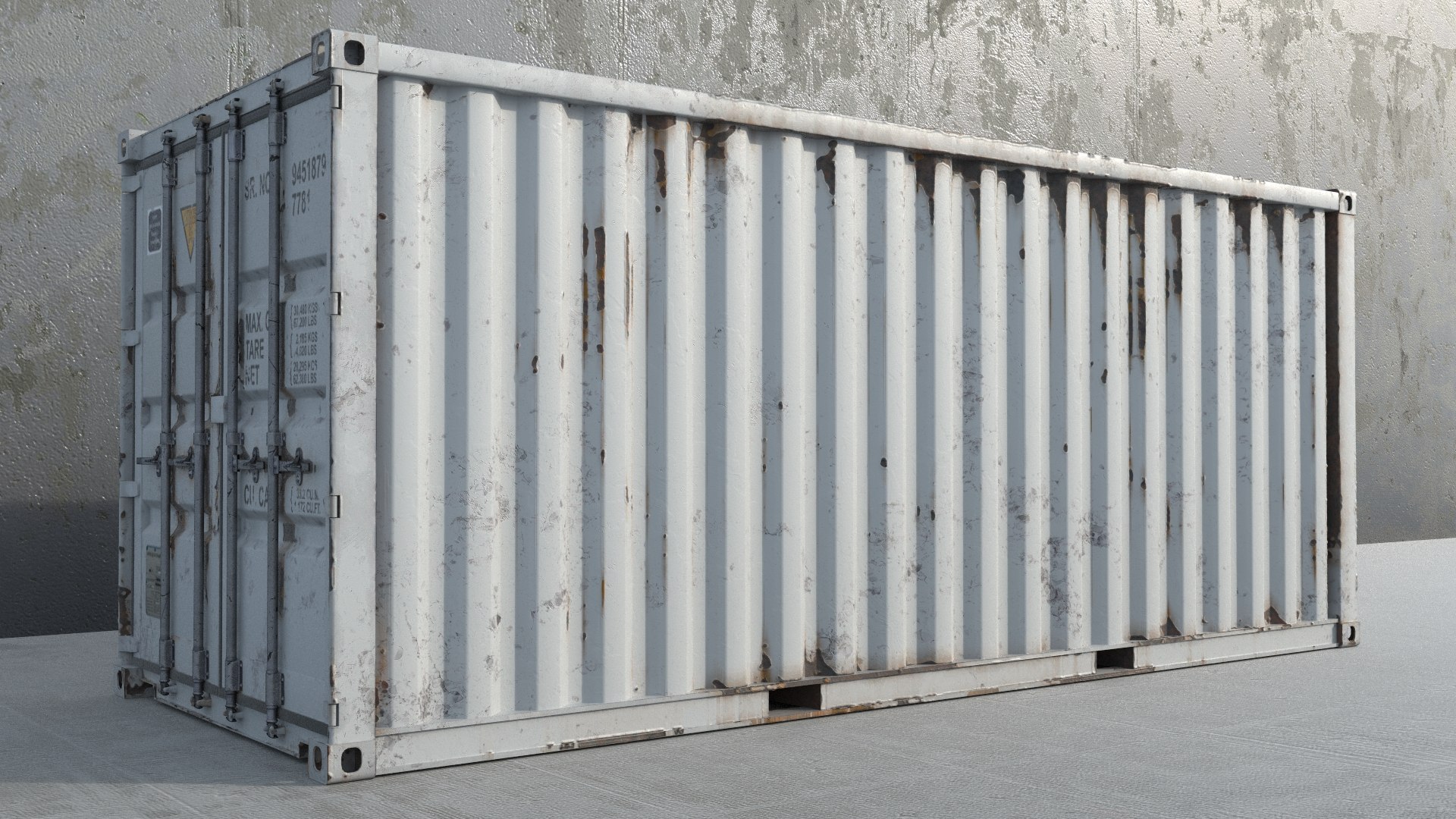 3 Cargo Containers UHD 3D model - TurboSquid 2060082