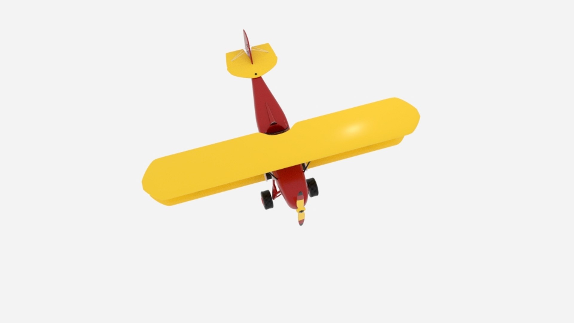 Consolidated 14 Fleet Biplane 3D Model | 1142335 | TurboSquid