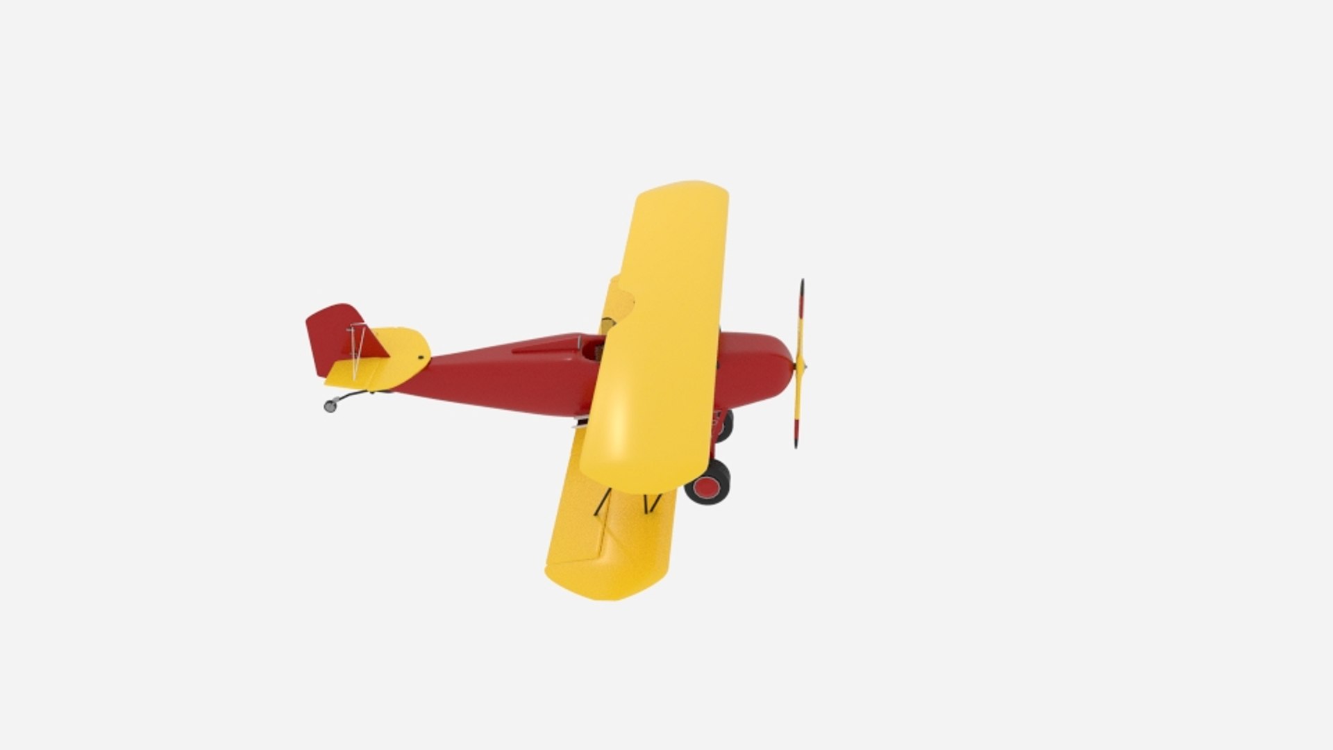 Consolidated 14 Fleet Biplane 3D Model | 1142335 | TurboSquid