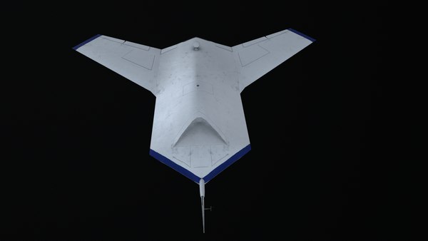 アセット - 陸軍 - UAV ボーイング X45 - 3D モデル ローポリ3Dモデル - TurboSquid 2288219