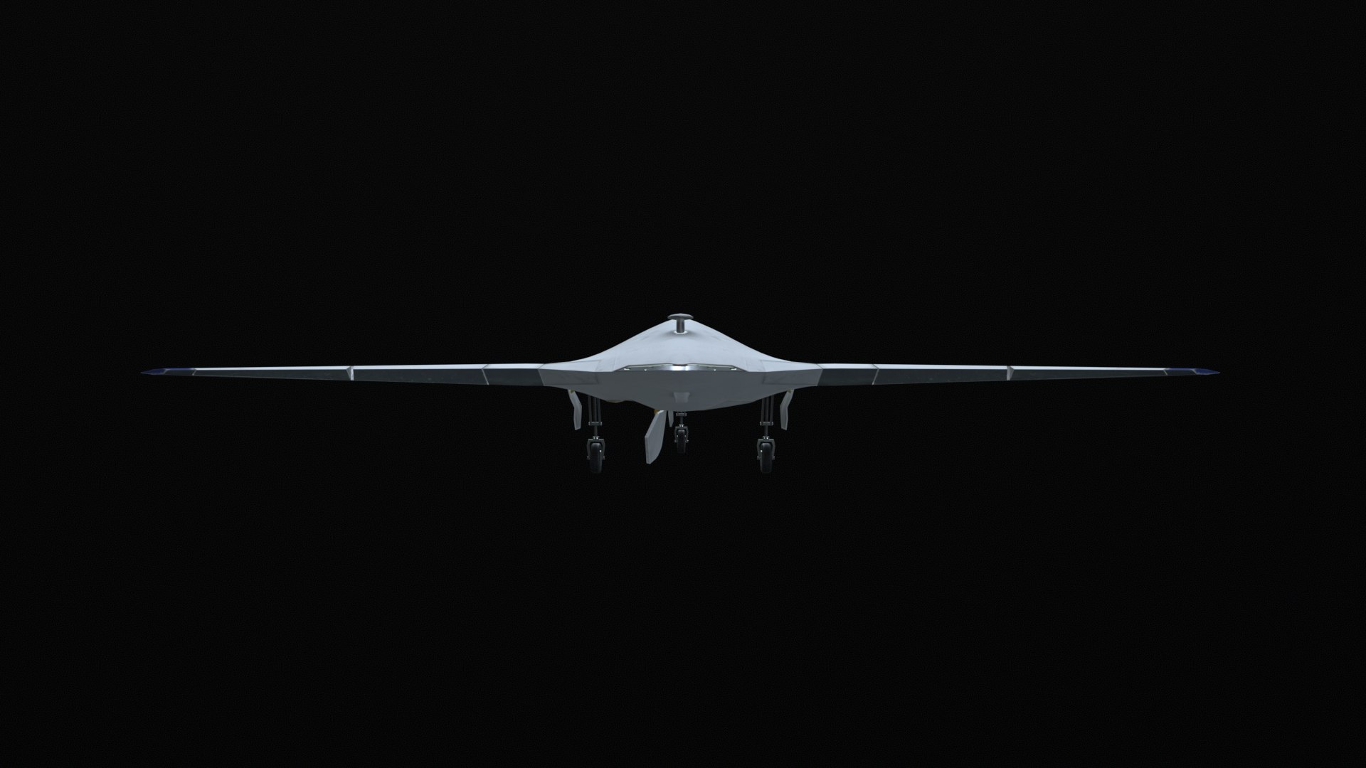 3D Asset - Army - UAV Boeing X45 - 3D MODEL Low-poly - TurboSquid 2288219