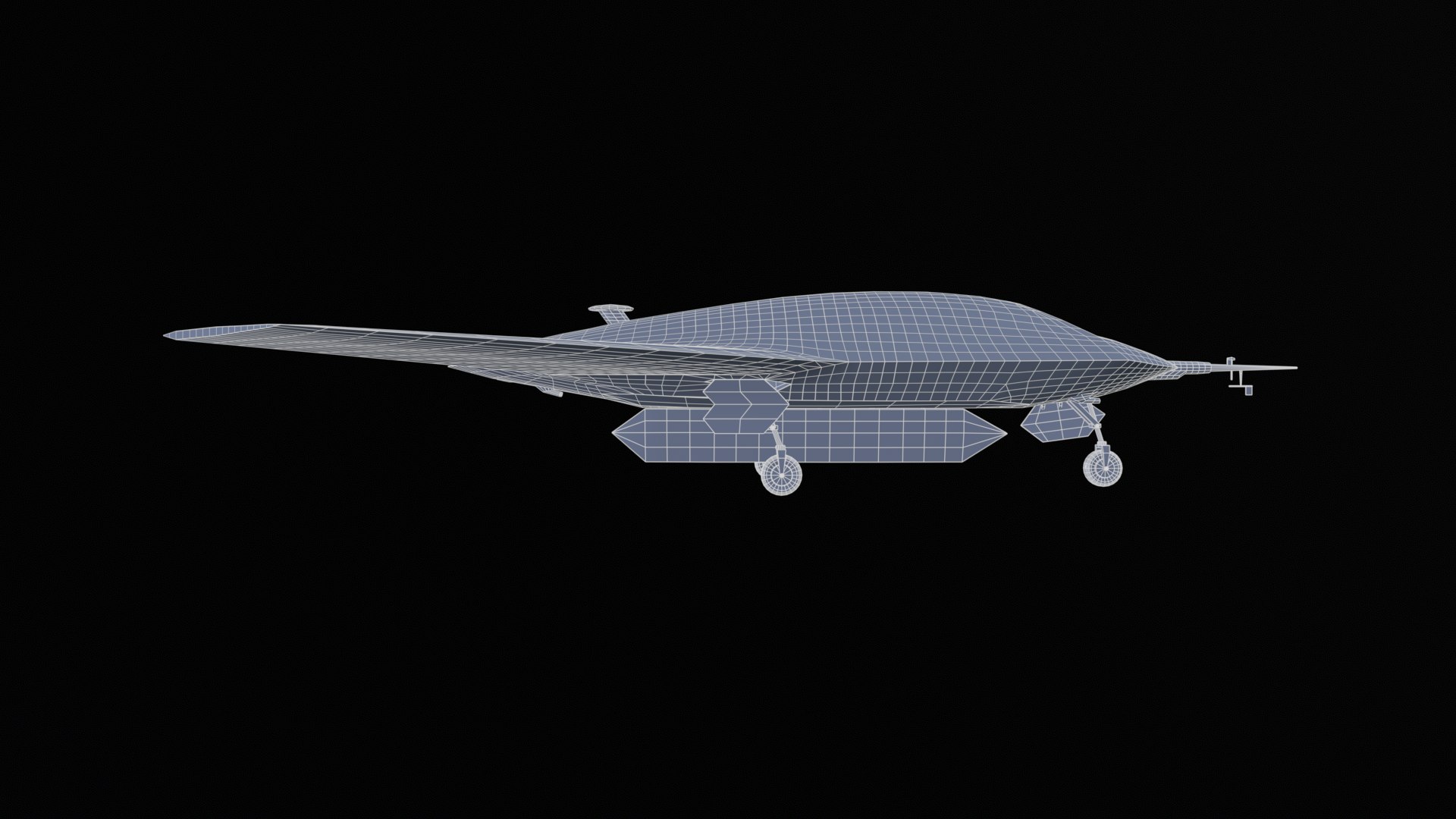 3D Asset - Army - UAV Boeing X45 - 3D MODEL Low-poly - TurboSquid 2288219