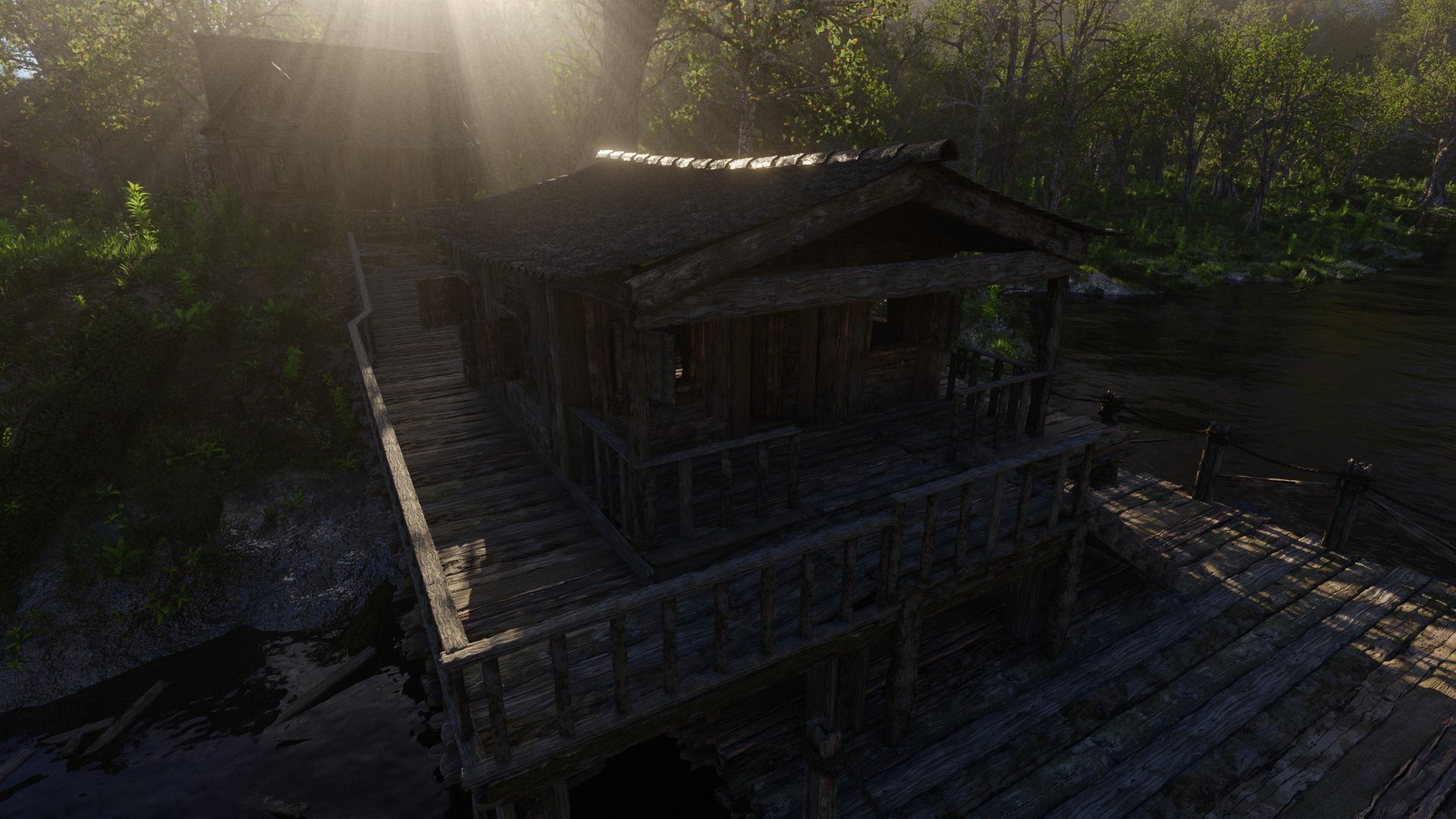 3D Jungle Dock Scene - TurboSquid 1839346