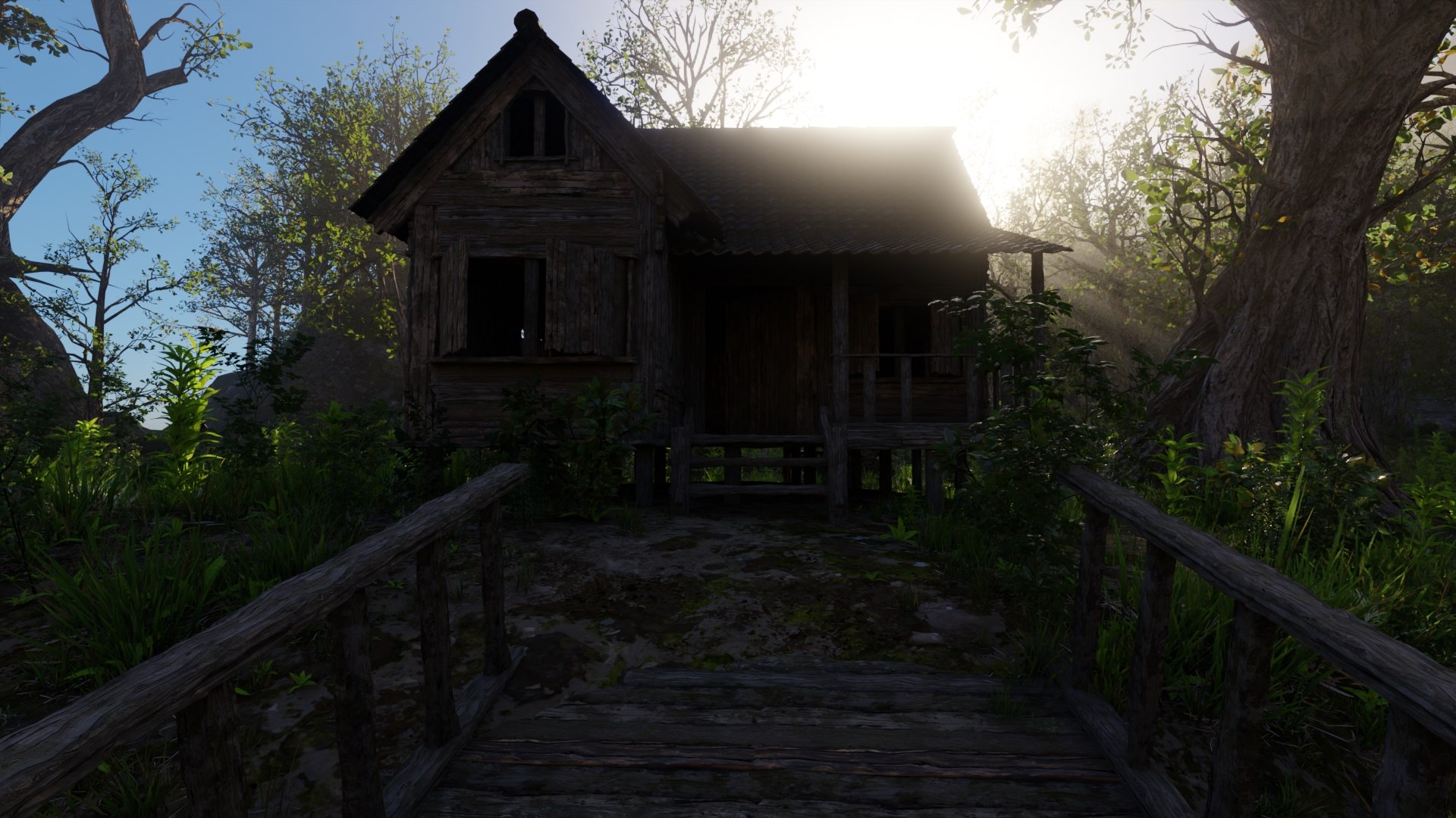 3D Jungle Dock Scene - TurboSquid 1839346