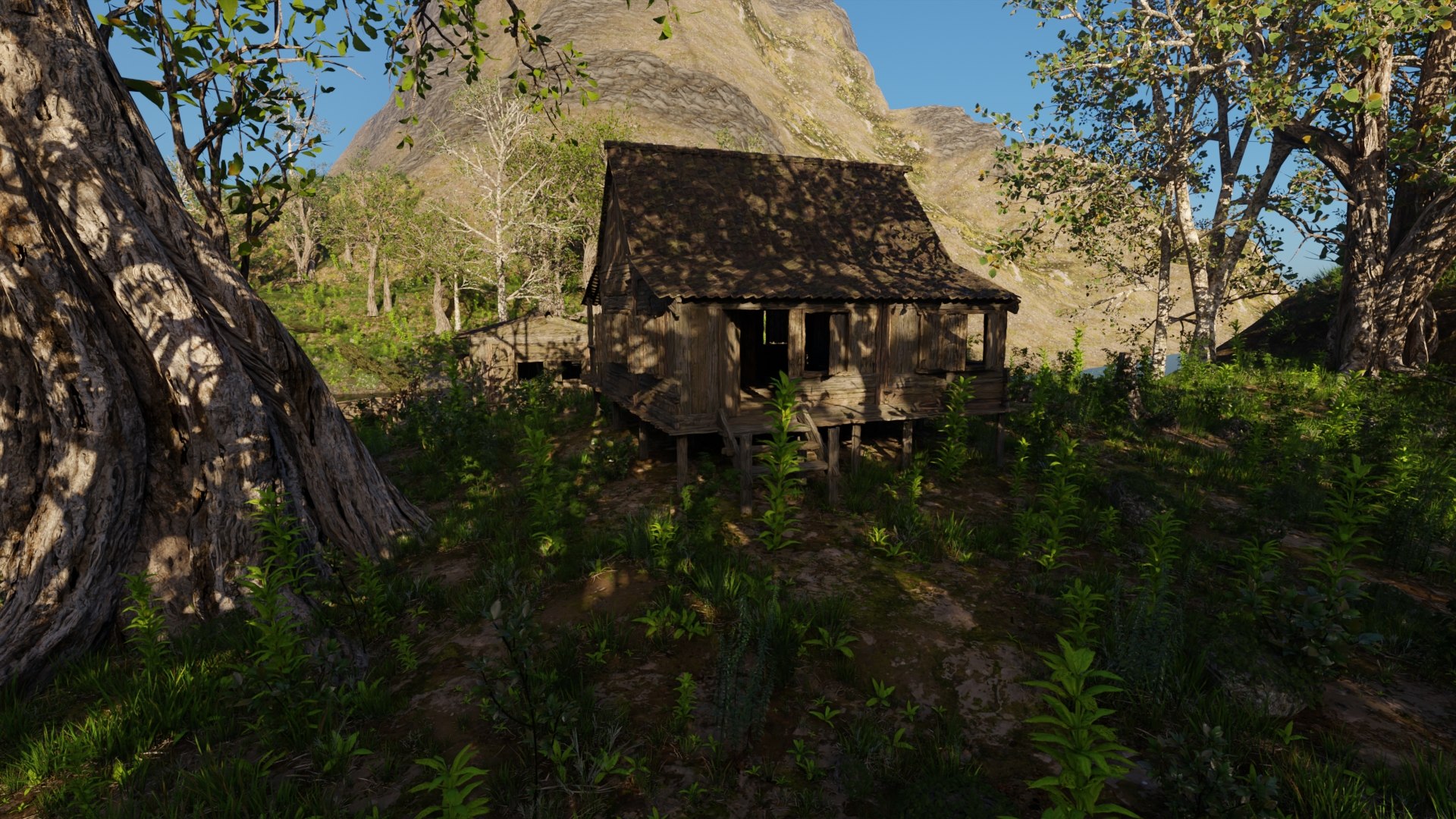 3D Jungle Dock Scene - TurboSquid 1839346