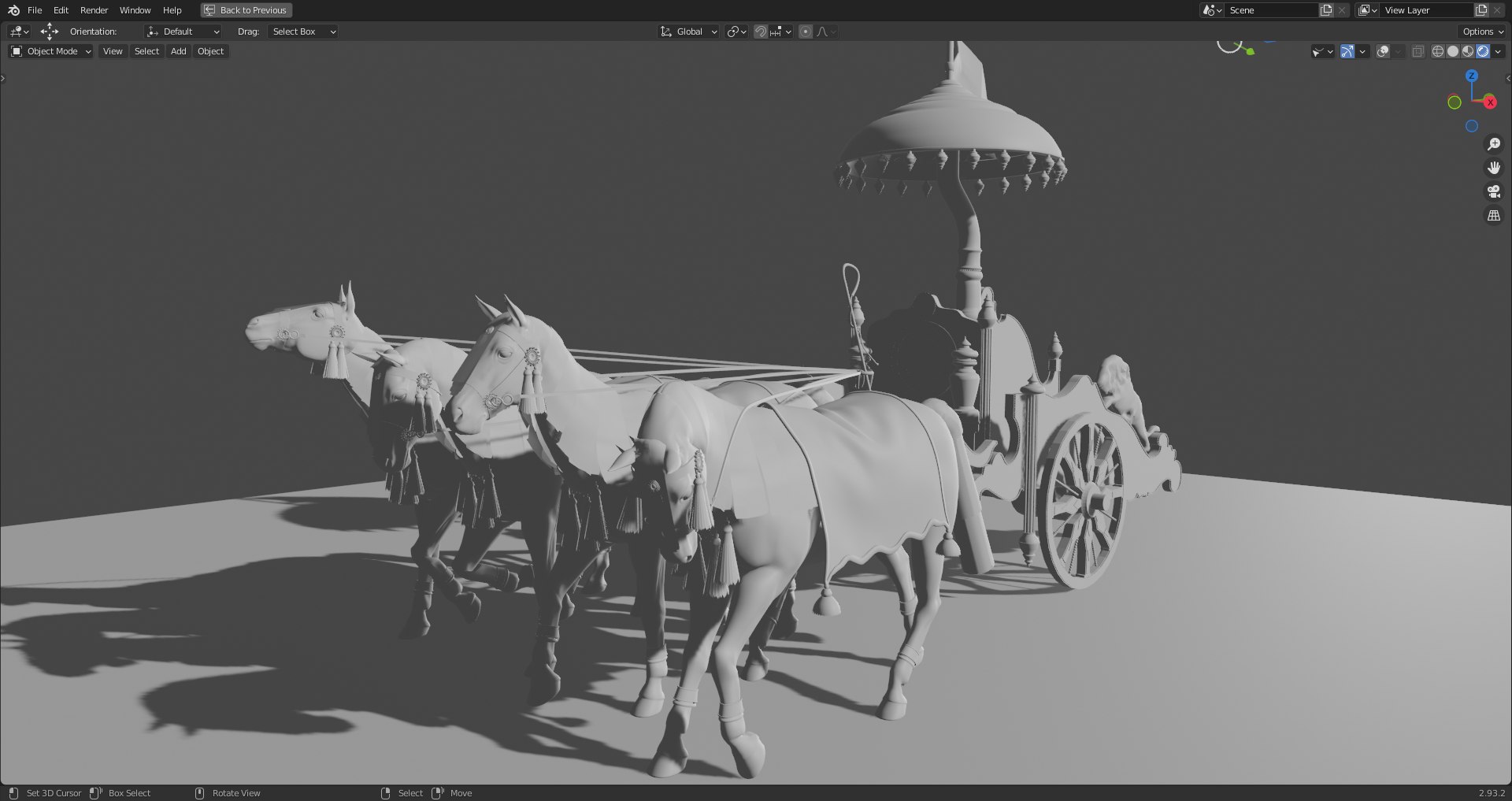 Free 3D Arjuna RATHA Model - TurboSquid 2440917