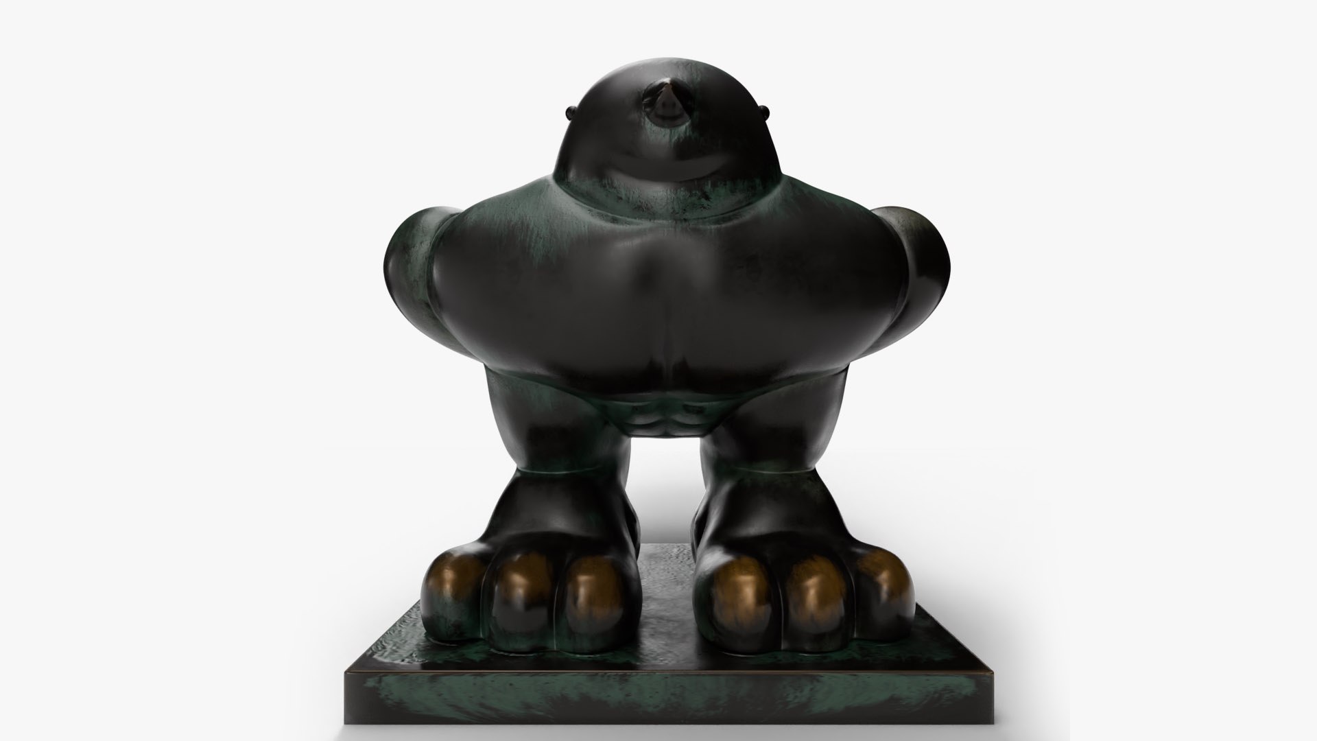 3D Model Botero Bird - TurboSquid 2270517