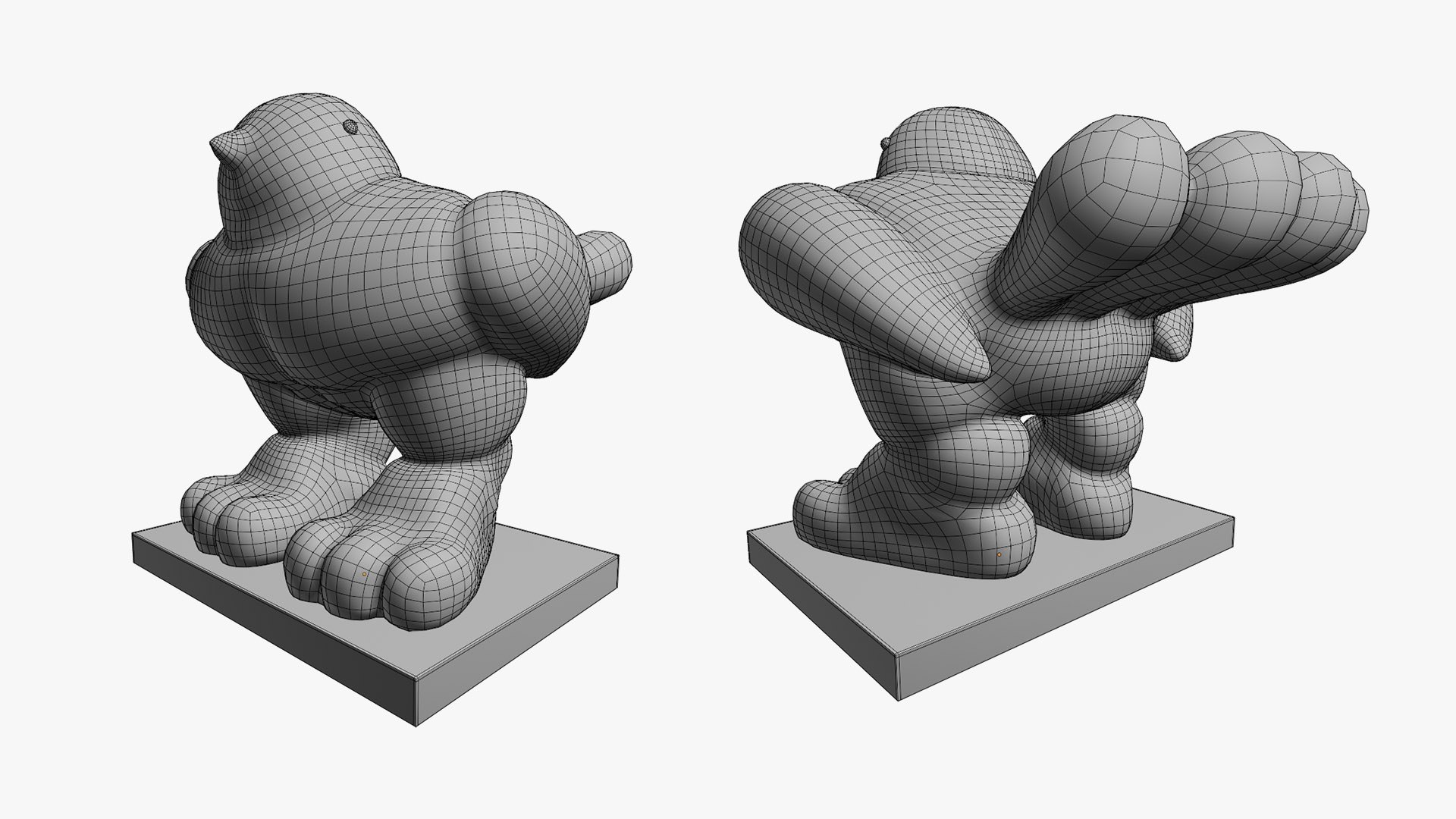 3D Model Botero Bird - TurboSquid 2270517