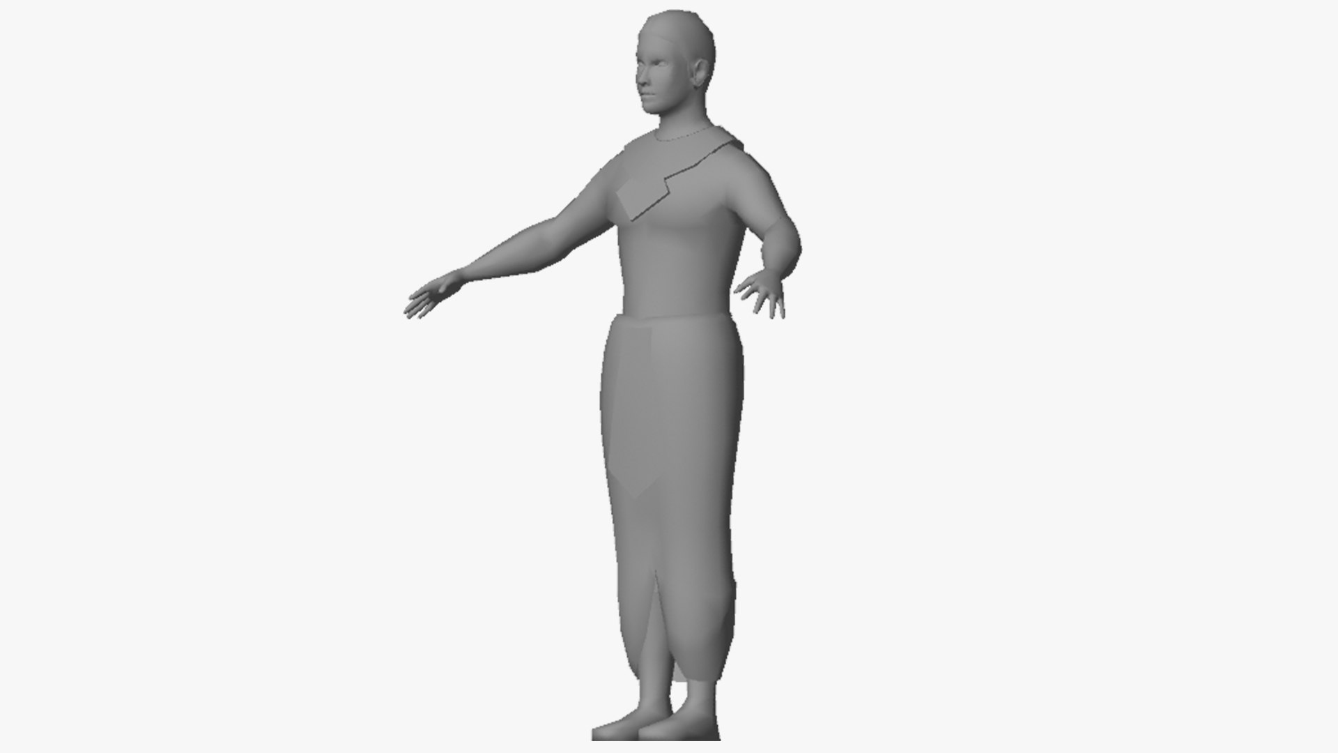 3D Egyptian Character Male 07 Model - TurboSquid 2273239