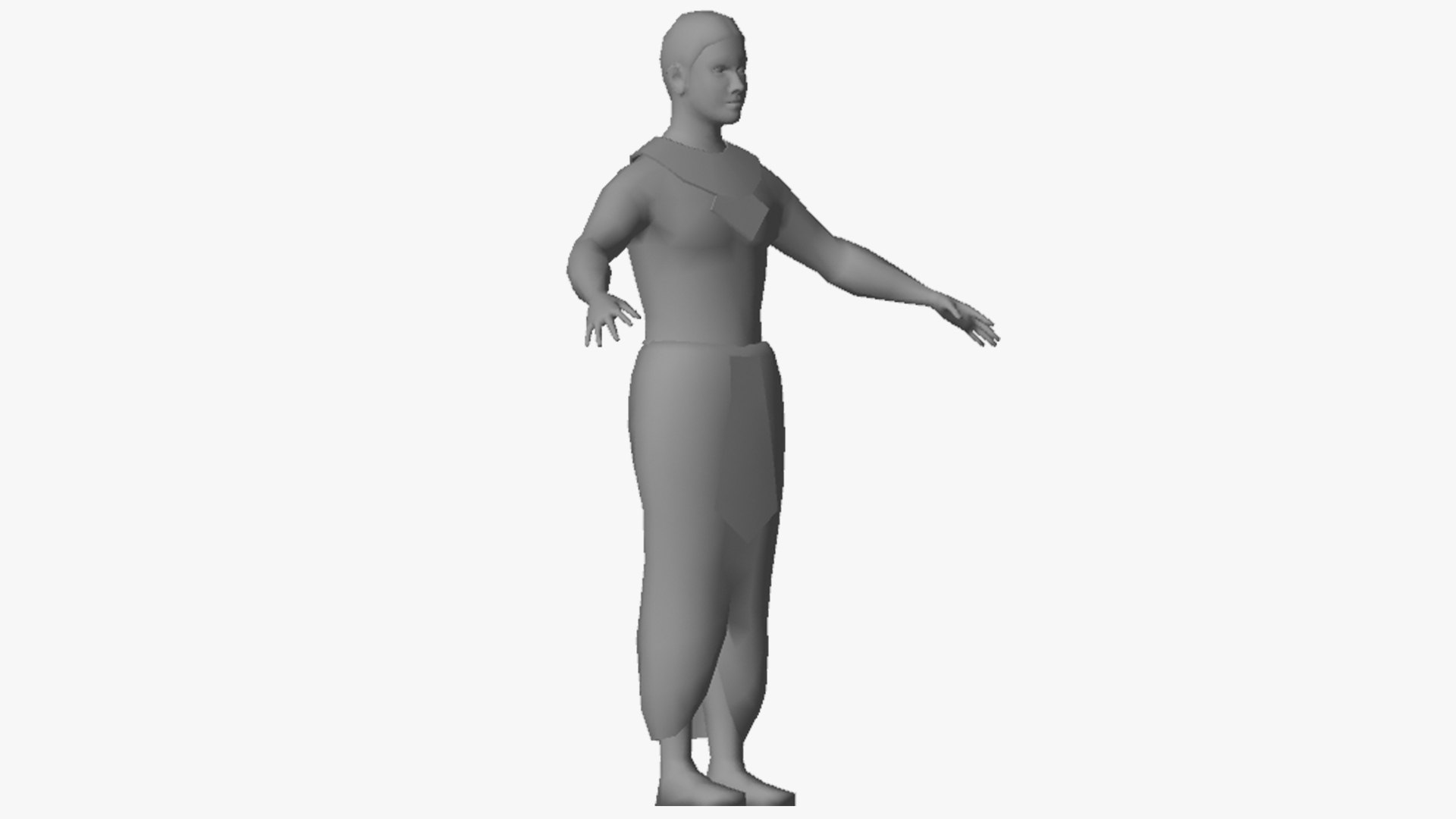 3D Egyptian Character Male 07 Model - TurboSquid 2273239