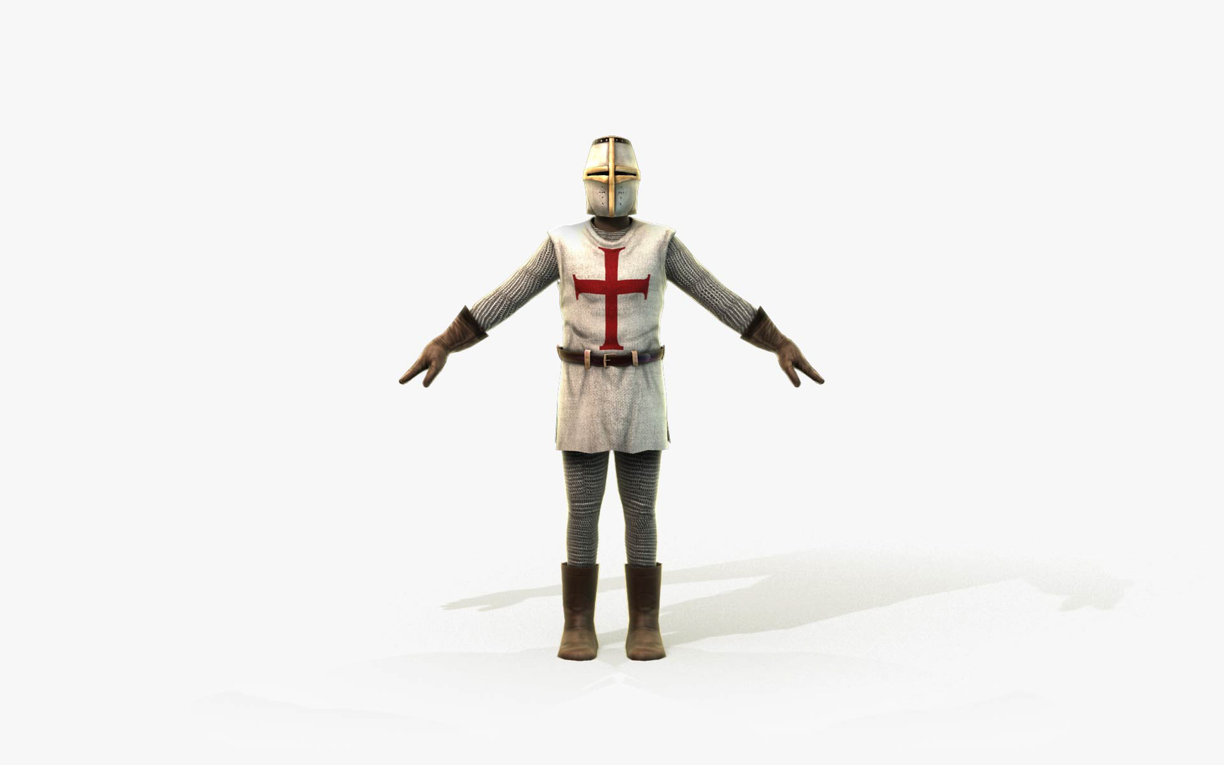 3D Knight Crusader Model - TurboSquid 1644096