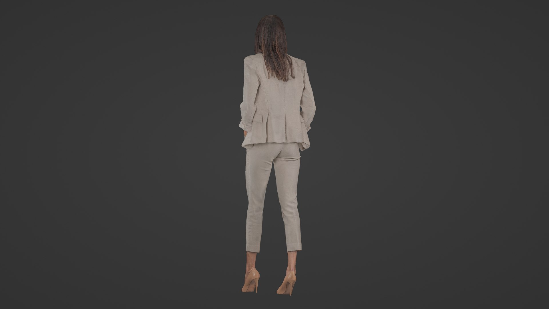 Happy Business Woman Walking 3D Model - TurboSquid 2150281