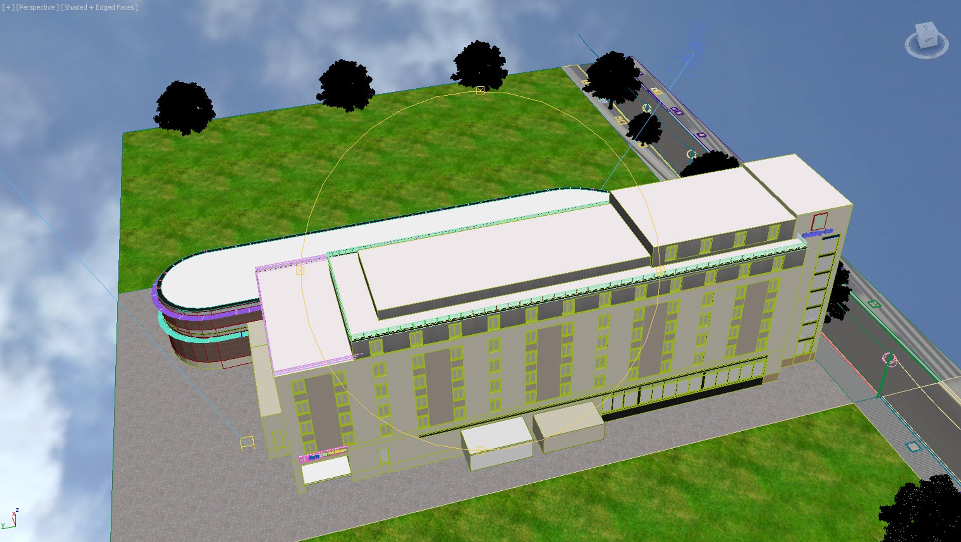 3d Hotel Building