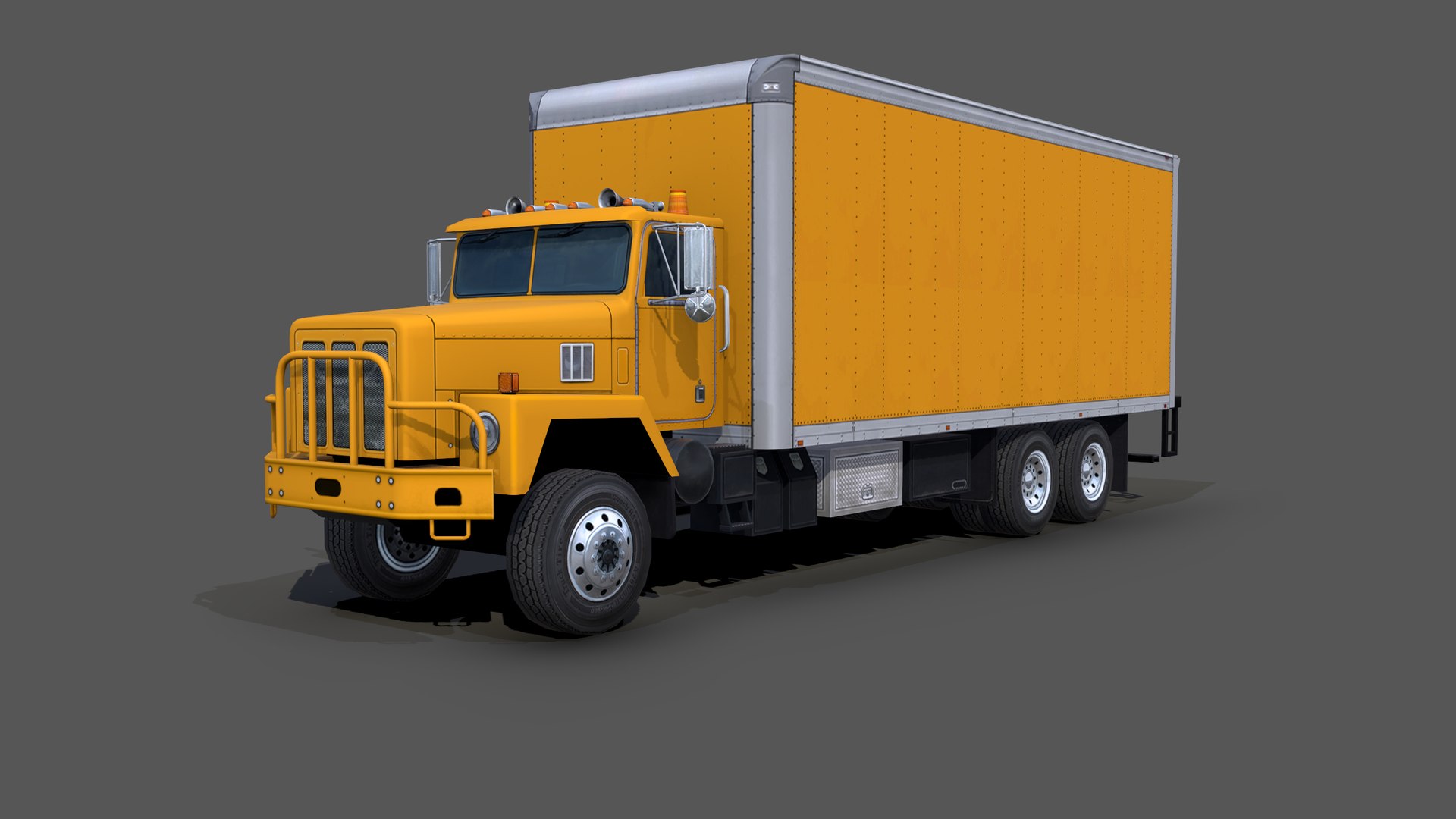 3D Box Truck - TurboSquid 2427803