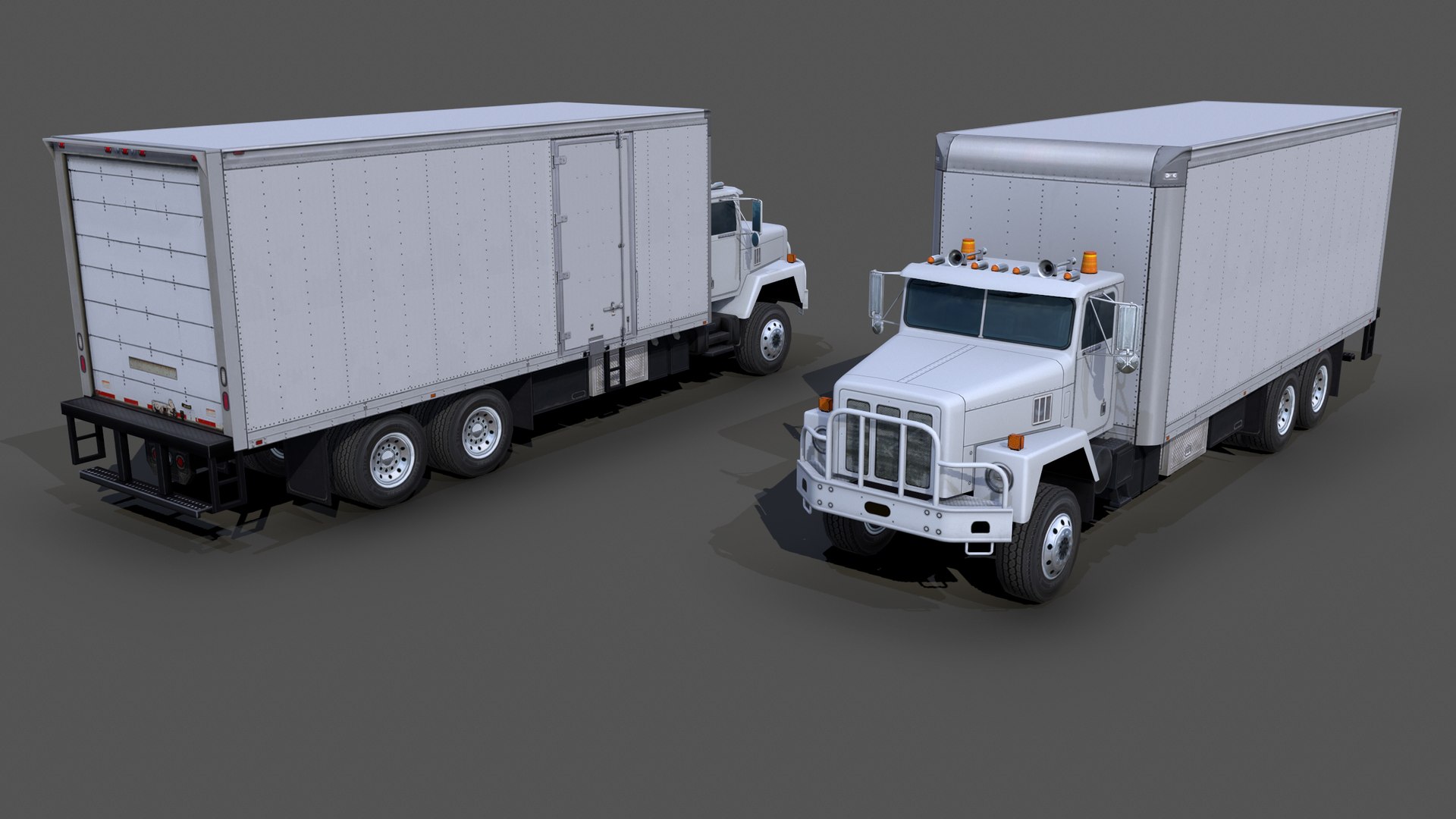 3D Box Truck - TurboSquid 2427803
