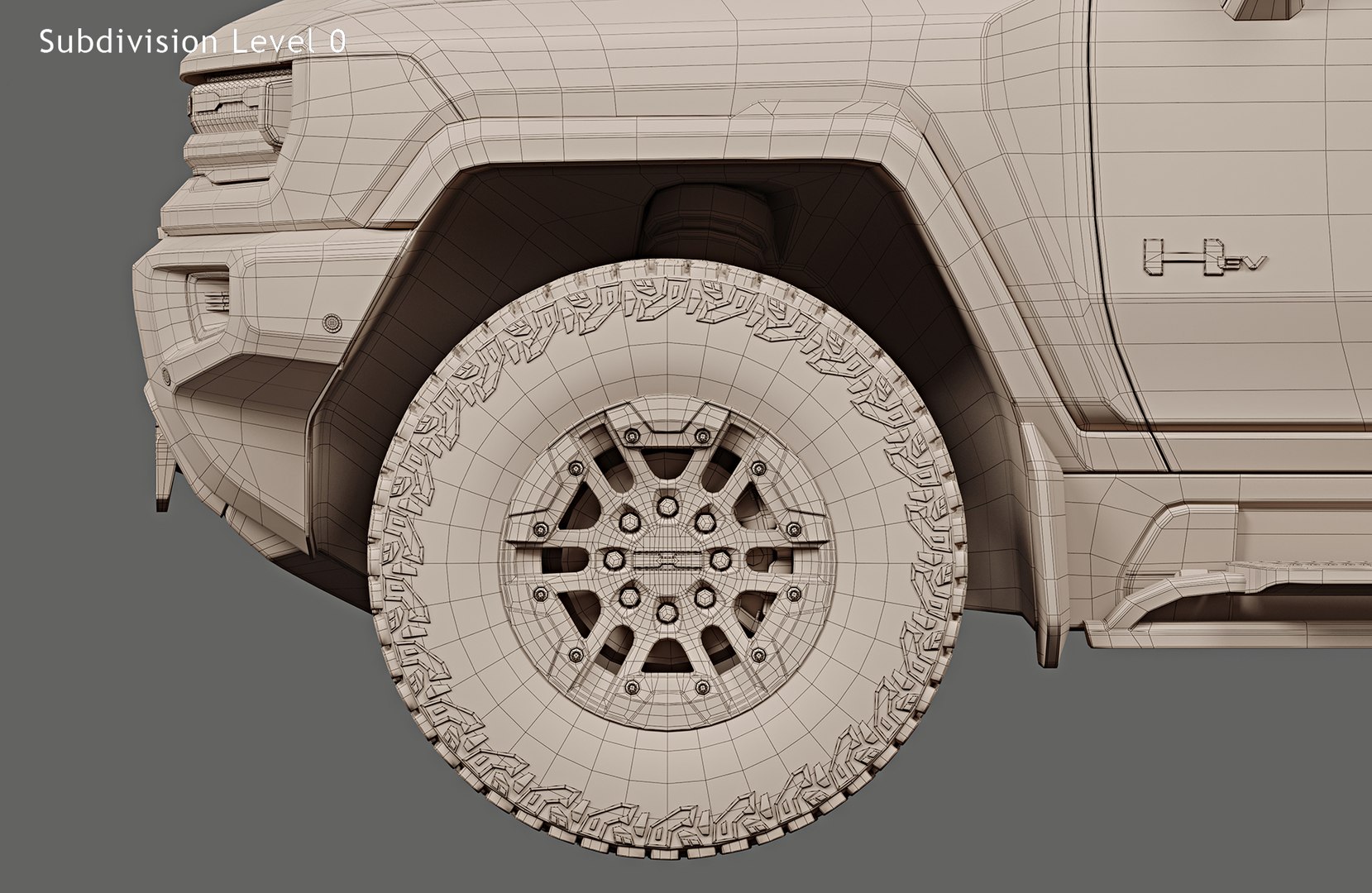2022 GMC Hummer EV 3D model - TurboSquid 1732659