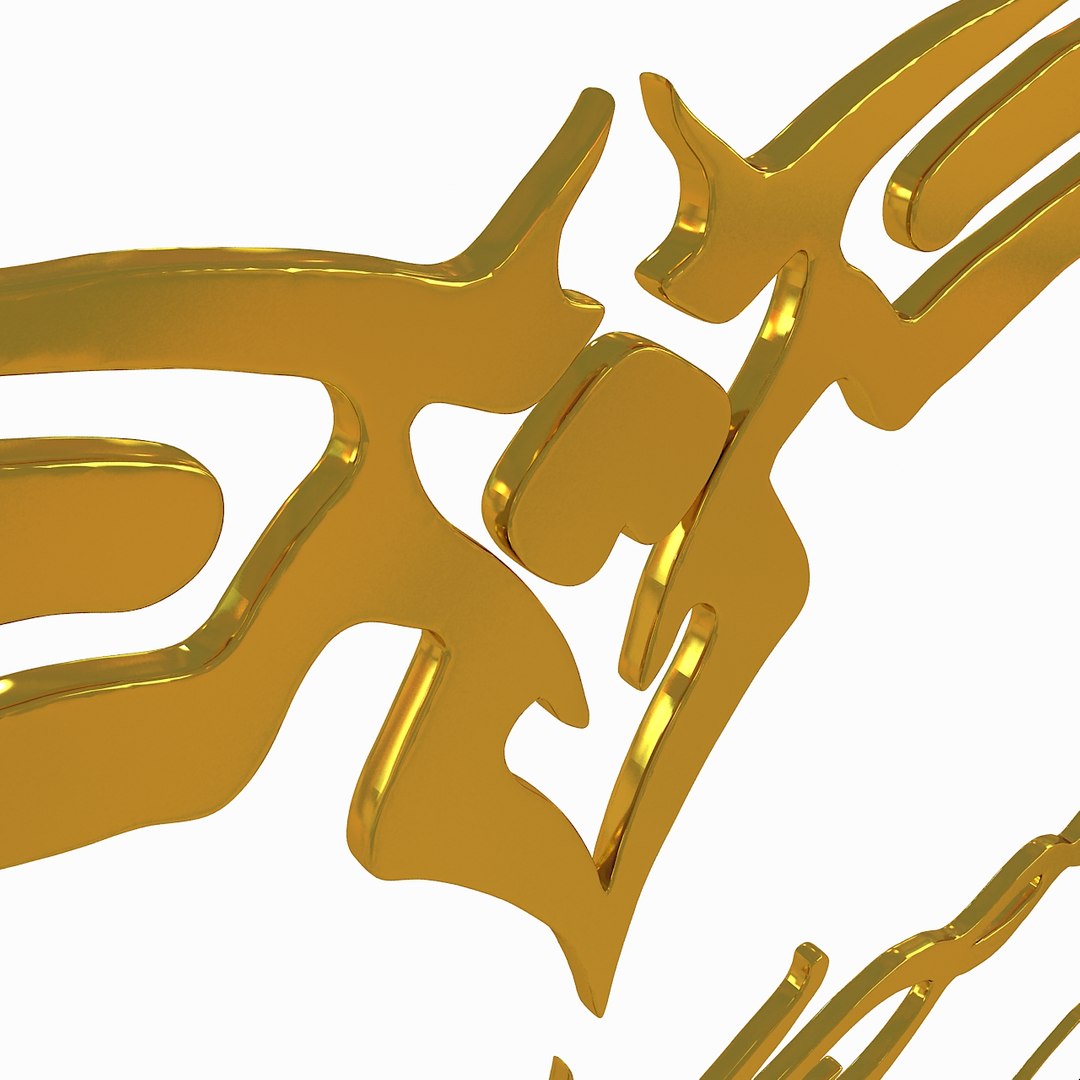 3ds max gold metal