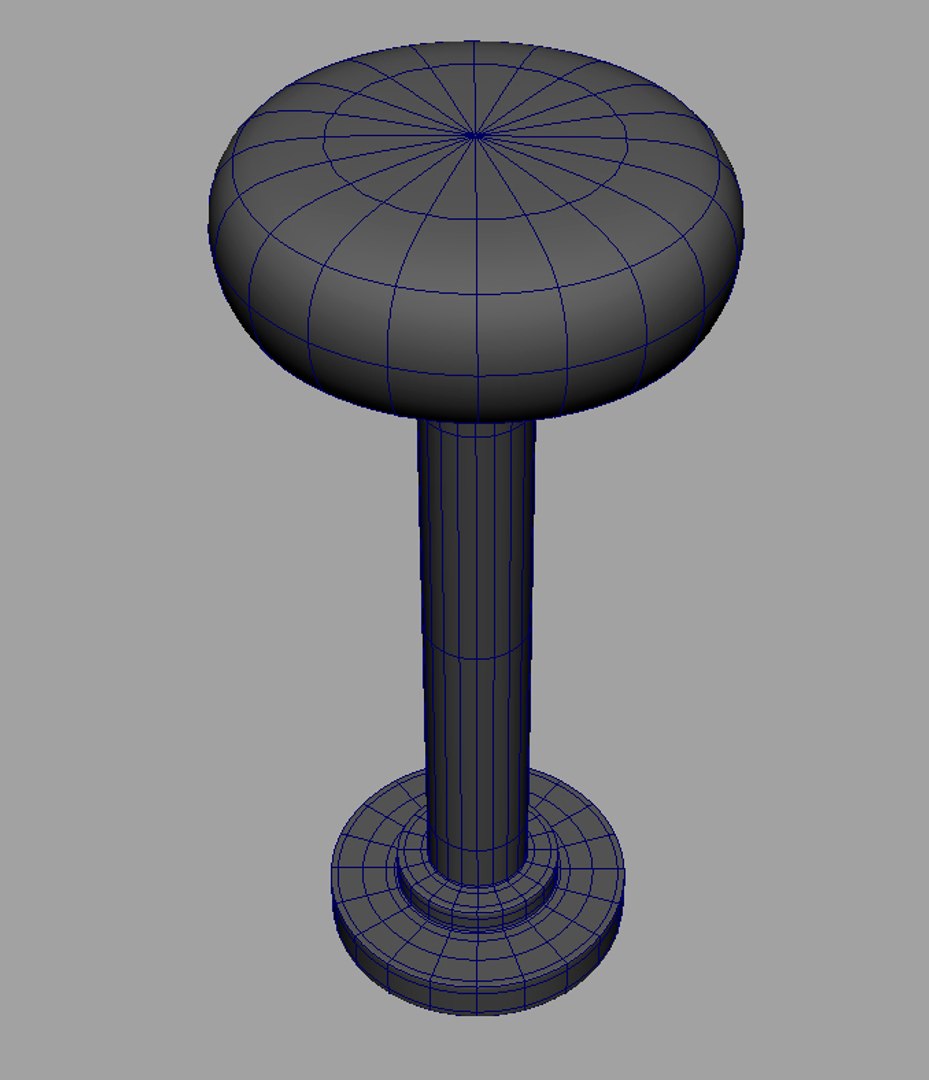 Free Bar Stool 3d Model
