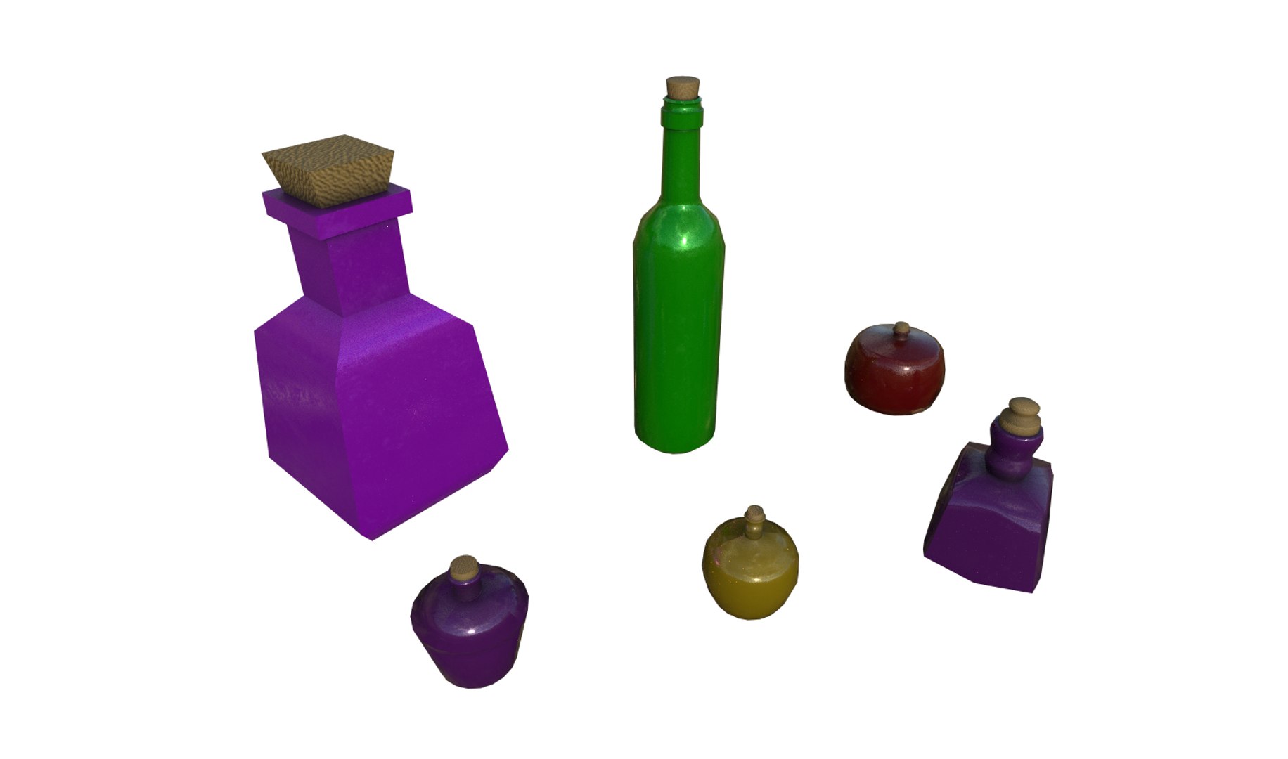 Alchemy Props Pack 3D model - TurboSquid 2099226